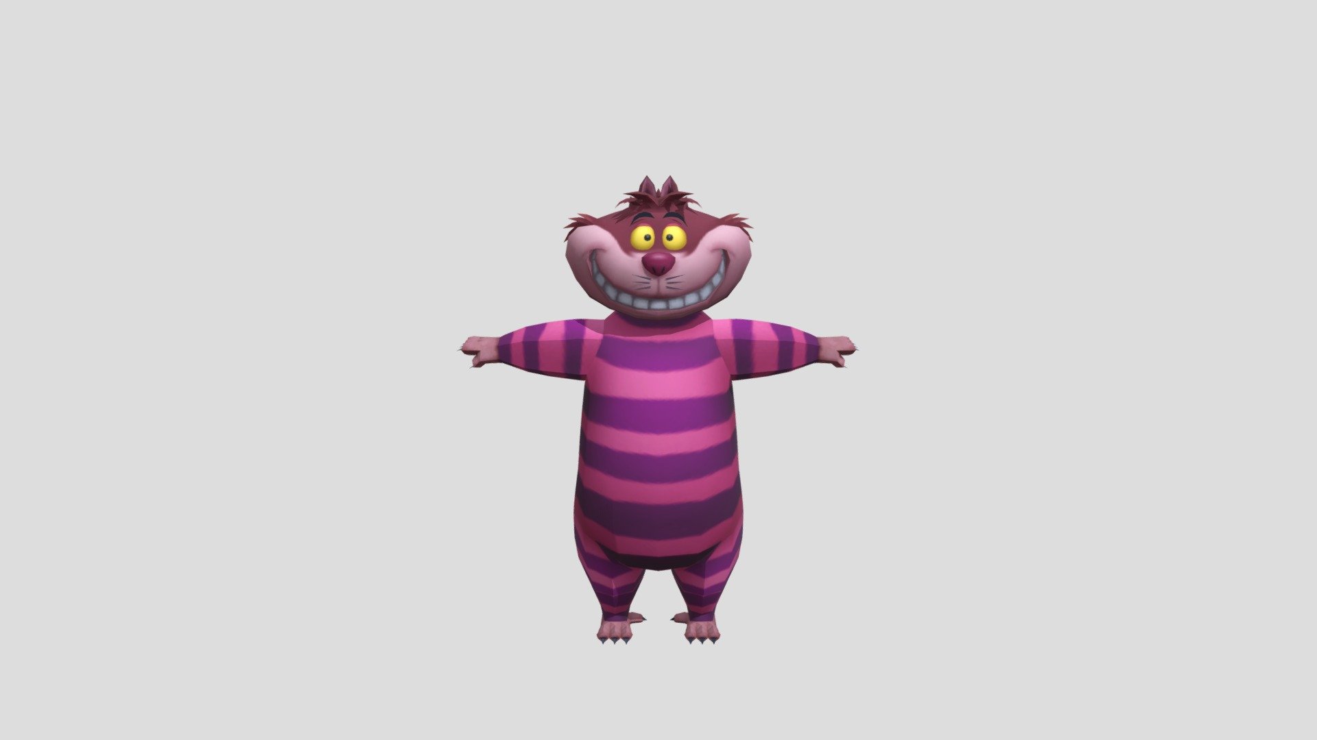 Cheshire Cat - Download Free 3D model by chicosantossaraiva [04e10ca ...