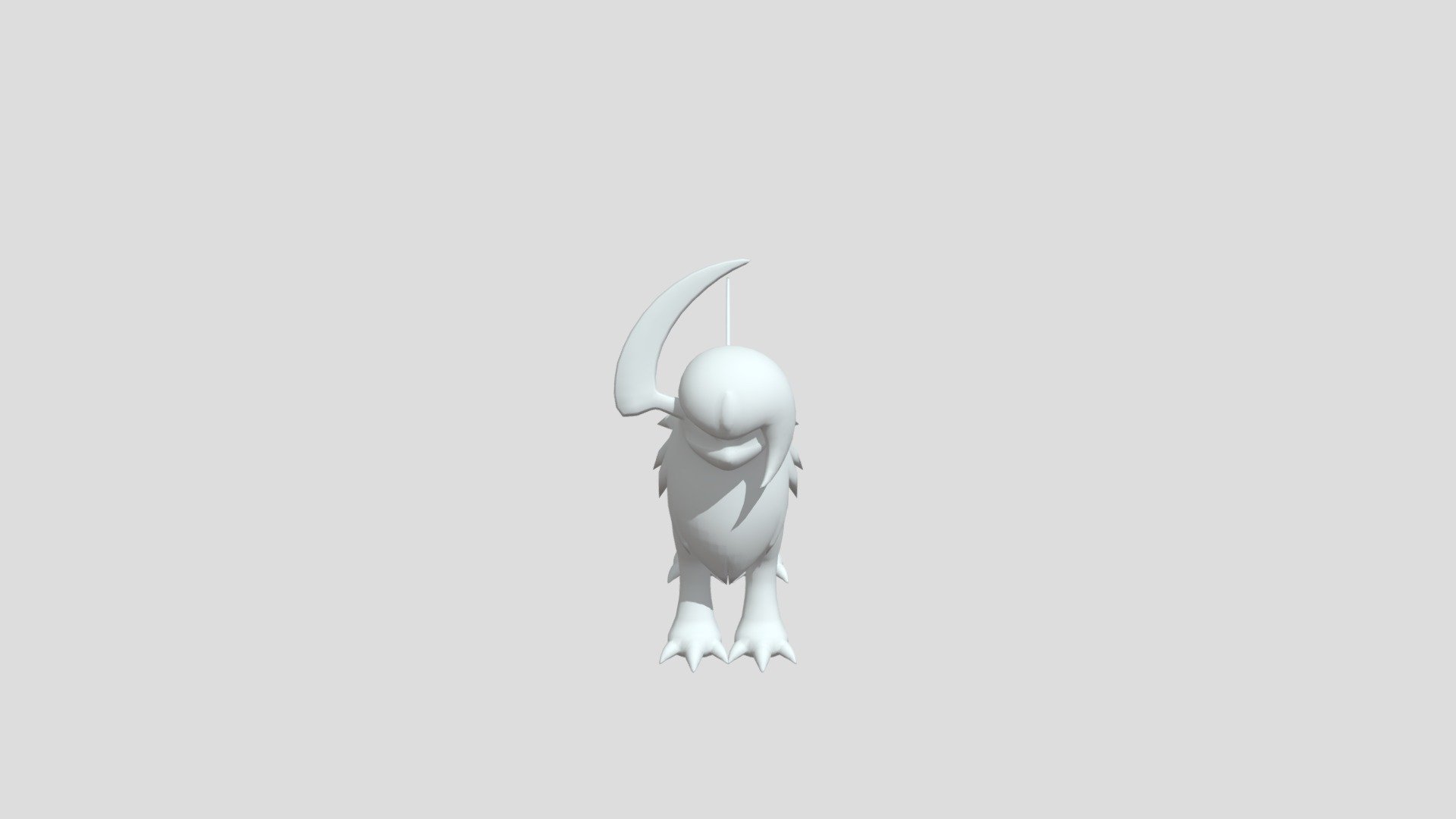 Absol - 3D model by Floppsies [04e15a9] - Sketchfab
