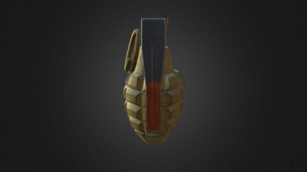 MK2 Grenade - 3D model by antonvasylenko [04e1eeb] - Sketchfab