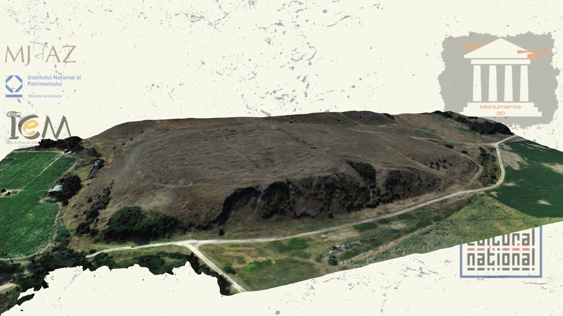 Cetatea Salsovia de la Mahmudia - Download Free 3D model by Institutul ...