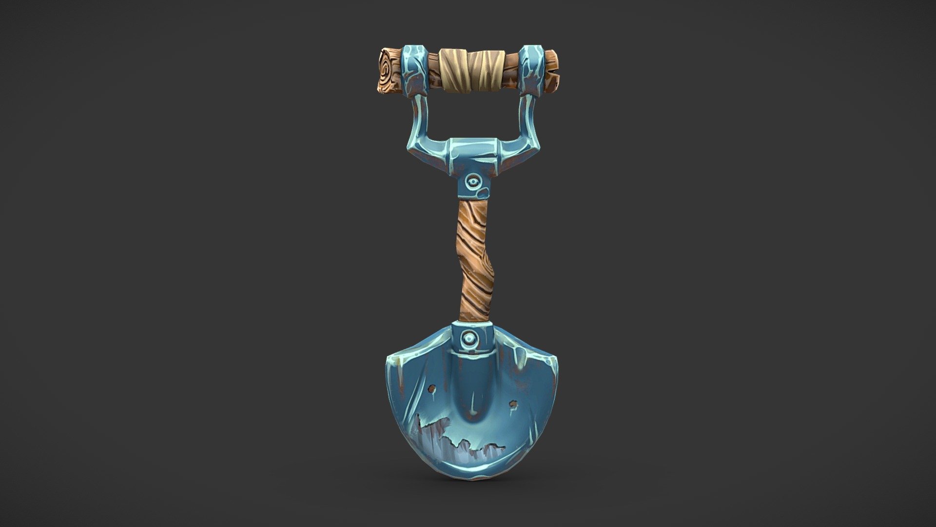 Hand painted shovel - Download Free 3D model by Bohdan Lvov ...