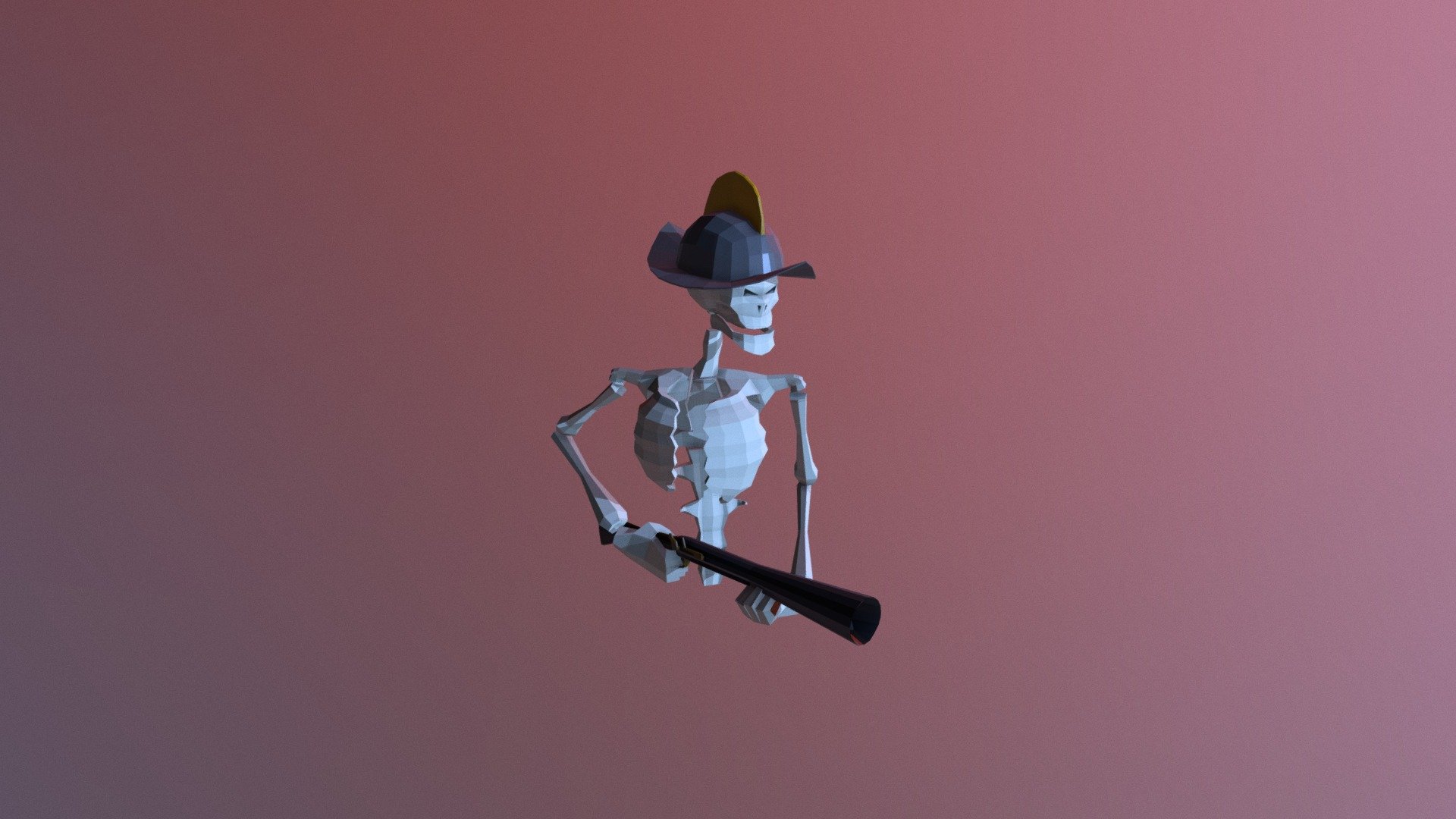 Shooter Skeleton - 3D model by wolvema [04e5aa3] - Sketchfab