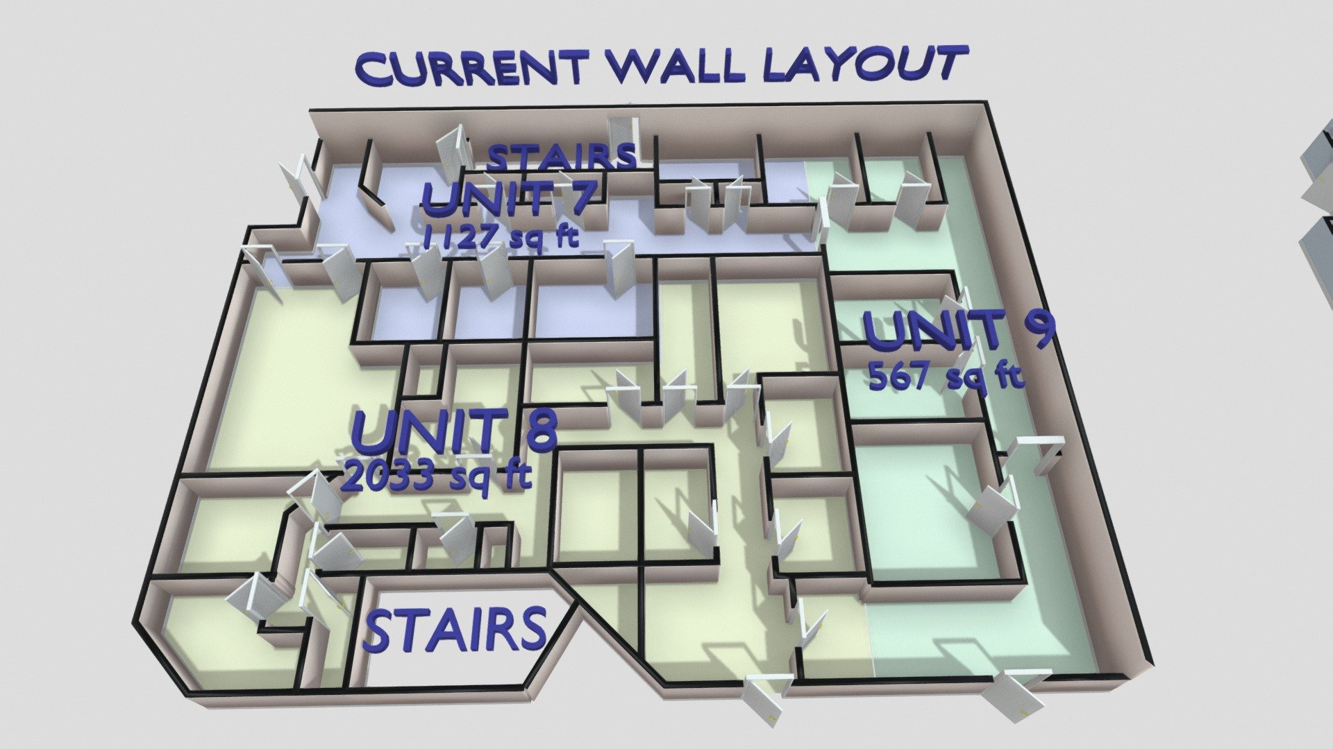 275 First Street Unit Plan - Download Free 3D model by cgardinermedia ...