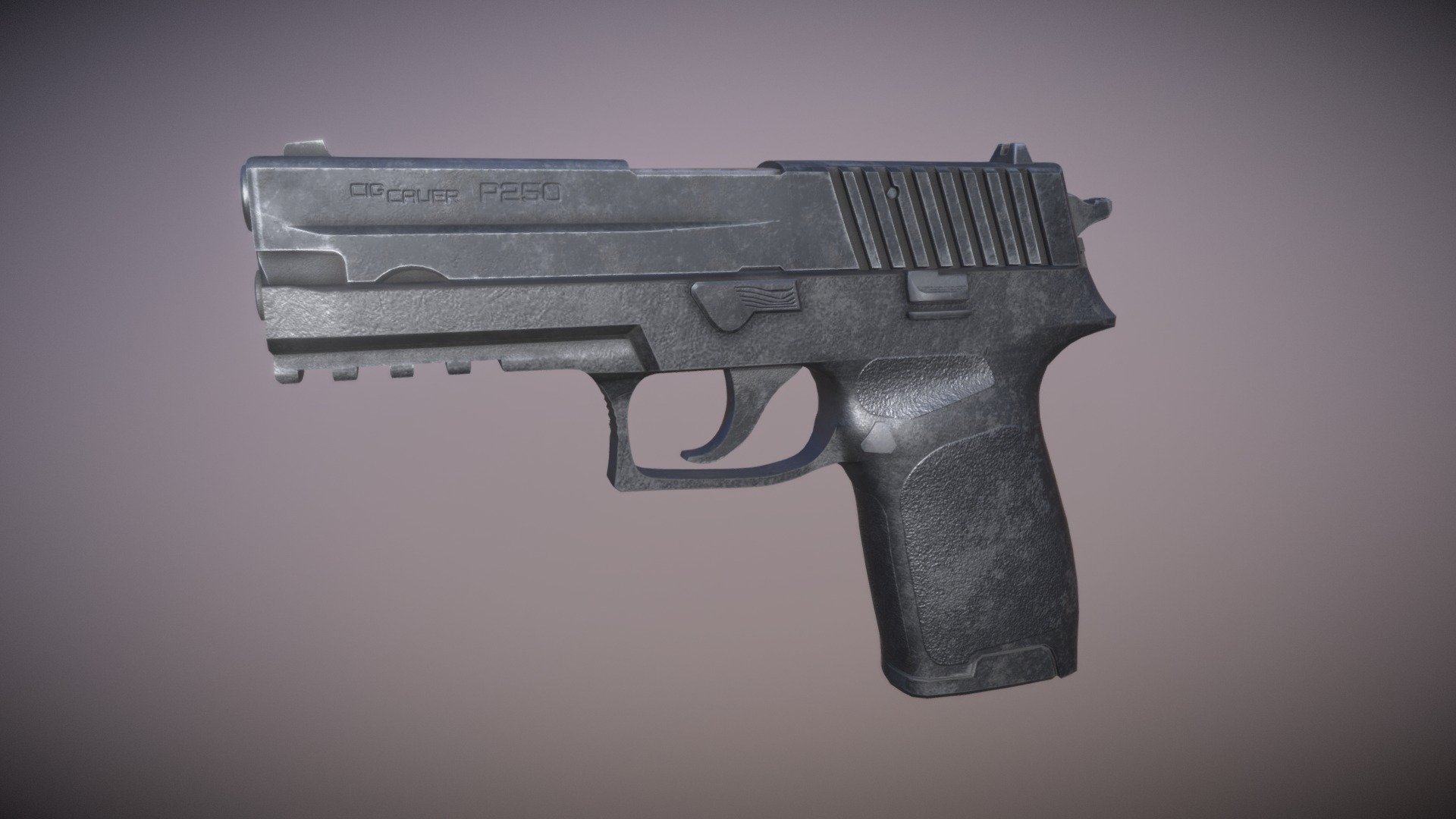 P250 - Pistol for Ardent - 3D model by BitCannonStudios [04e989c ...