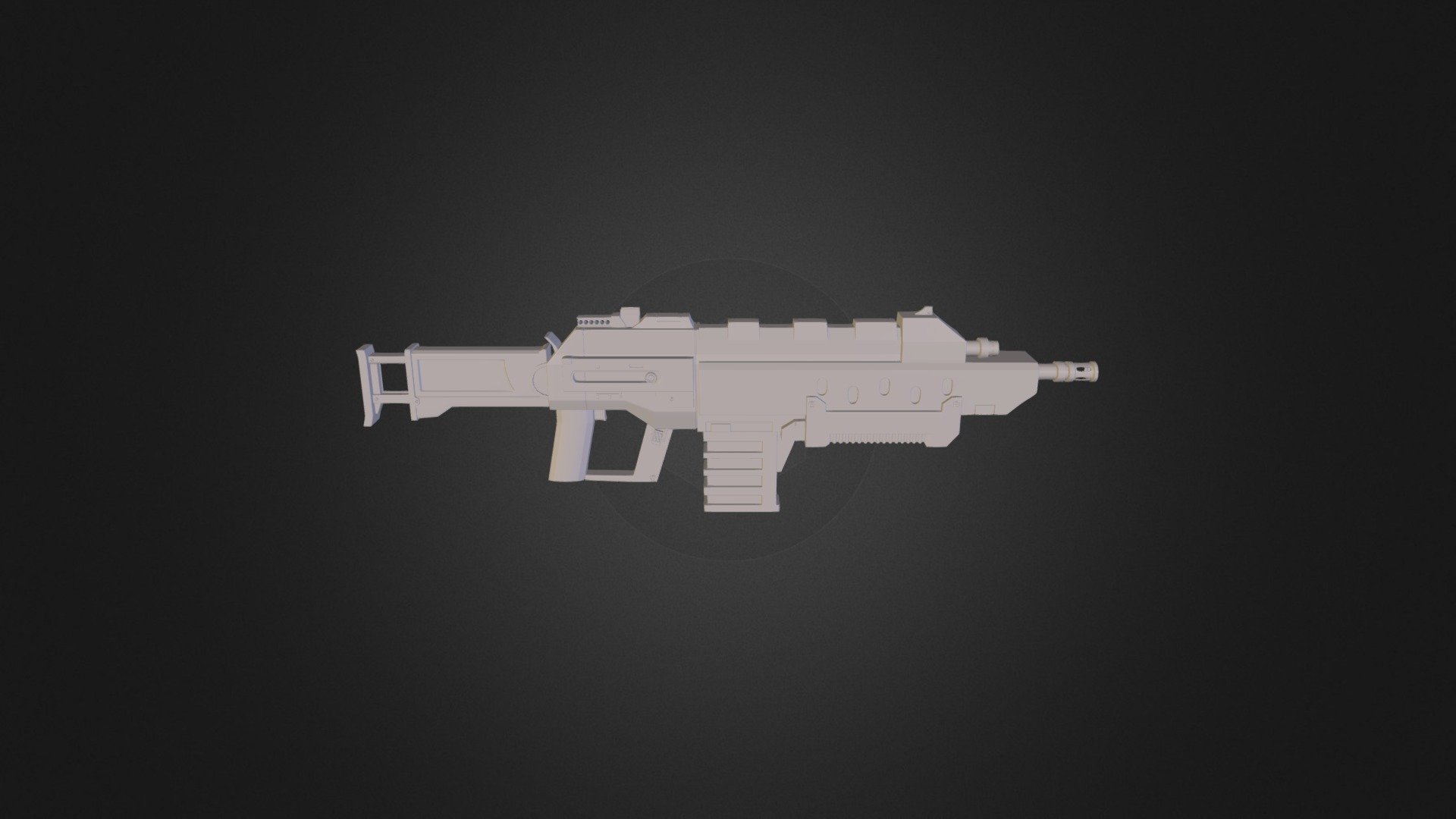 Assault Rifle 2 - 3D model by satanfx55 [04eaf28] - Sketchfab
