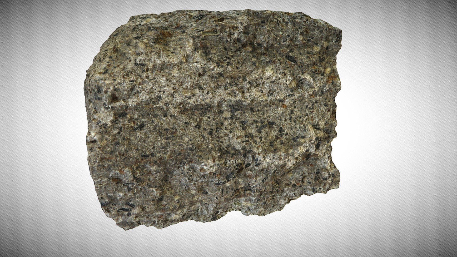 Amphibole dacite - Download Free 3D model by Sara Carena (@saracarena1 ...