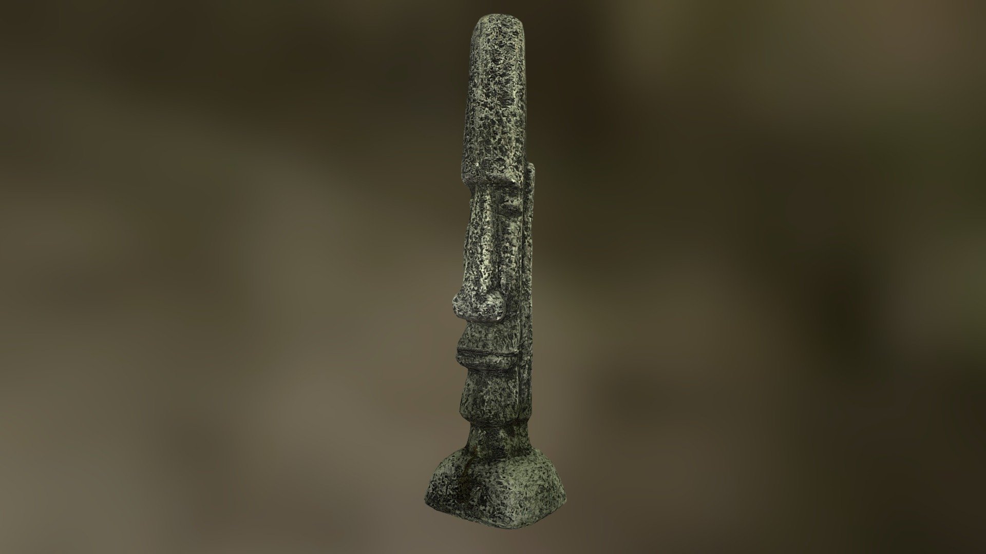 Tall Stone Statue - Buy Royalty Free 3D model by Chris Pierz ...