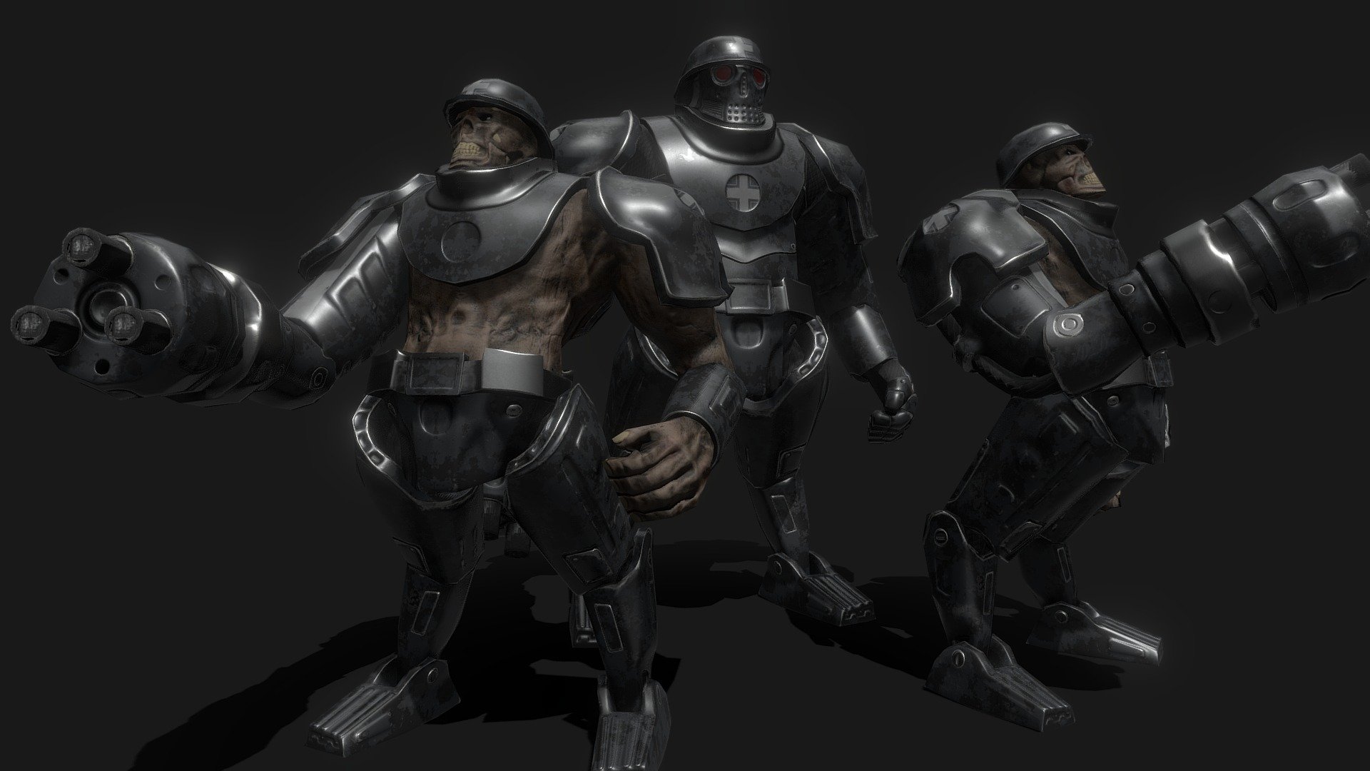 Supersoldiers - 3D model by tnnv [04ee68c] - Sketchfab