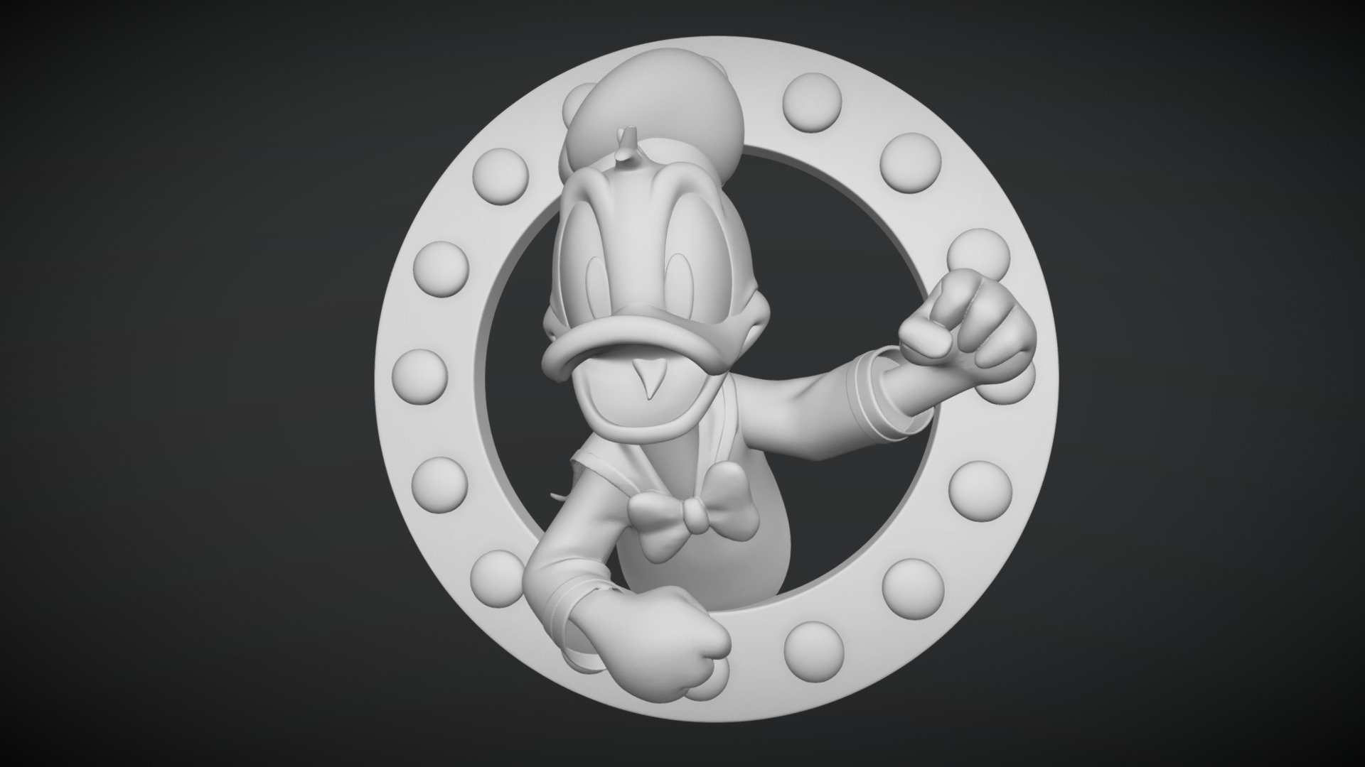 Donald Duck - Buy Royalty Free 3D model by JaviHow (@javihow7) [04f0c6a ...