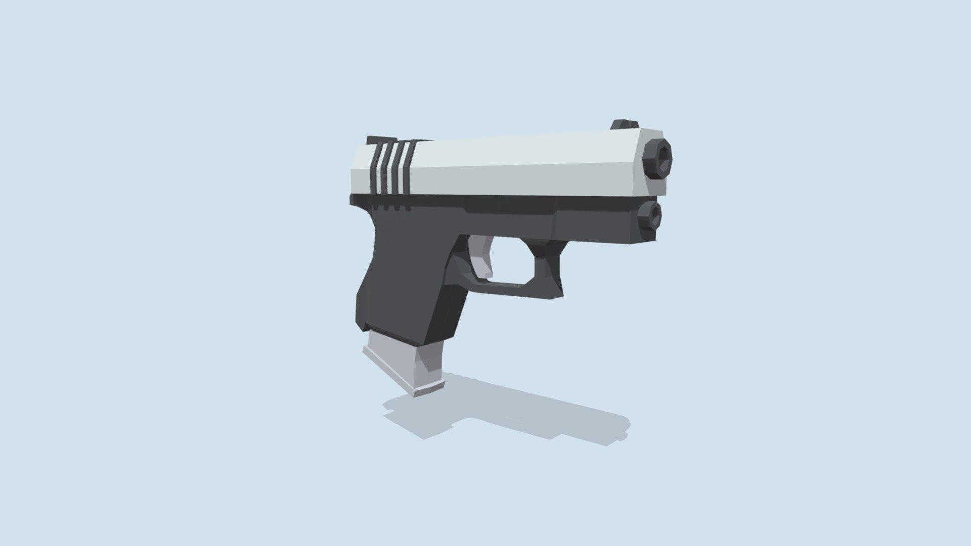 handGun - 3D model by ilmiPS (@yazidilmi343) [04f0dec] - Sketchfab