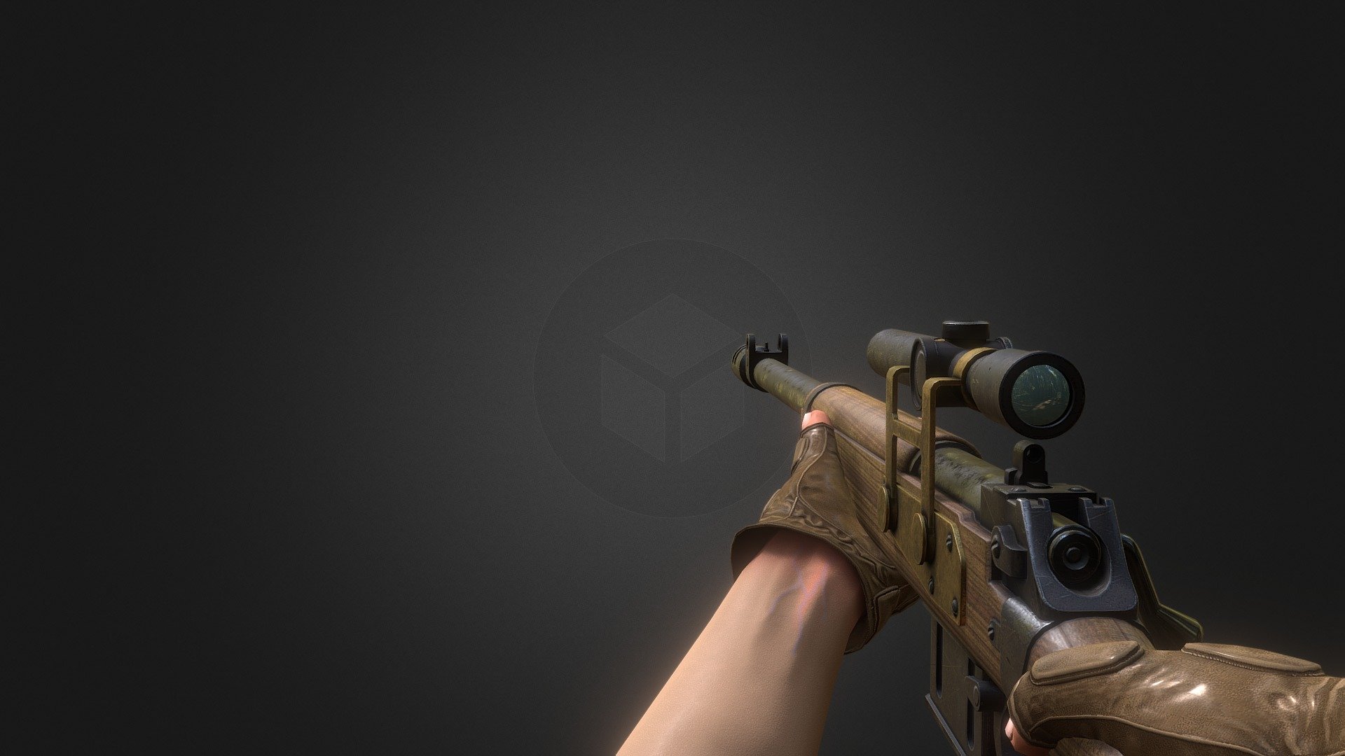 sniper animated - Download Free 3D model by DJMaesen (@bumstrum ...