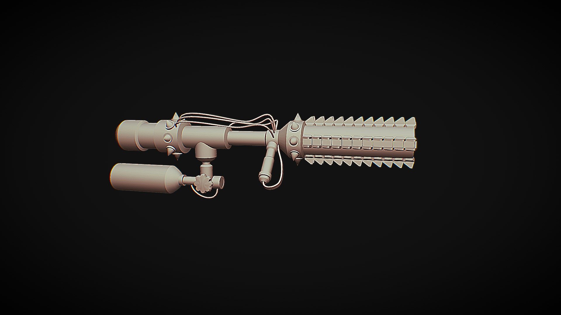 Experimental Weapon - Download Free 3D model by Mark (@mark_saba ...