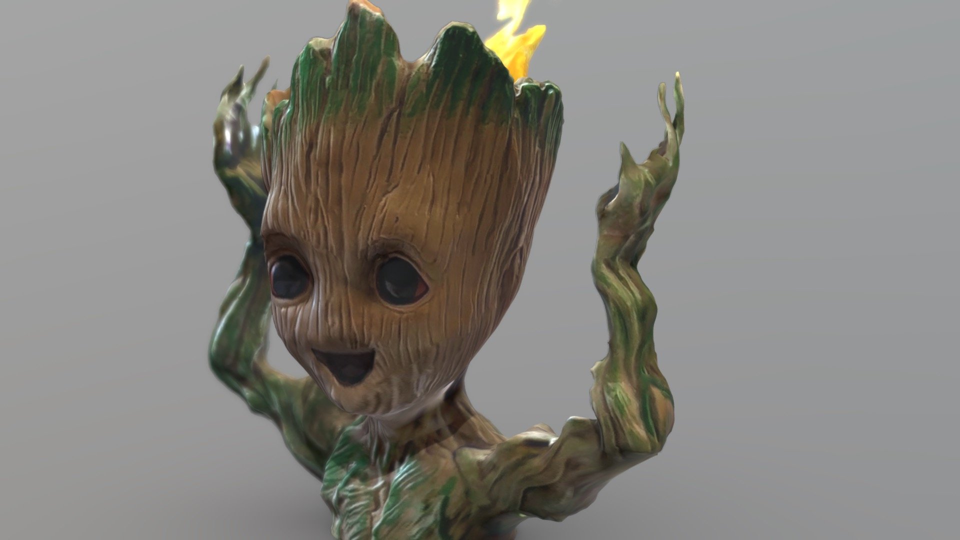 Groot pot - Download Free 3D model by veantfrais [04f57ee] - Sketchfab