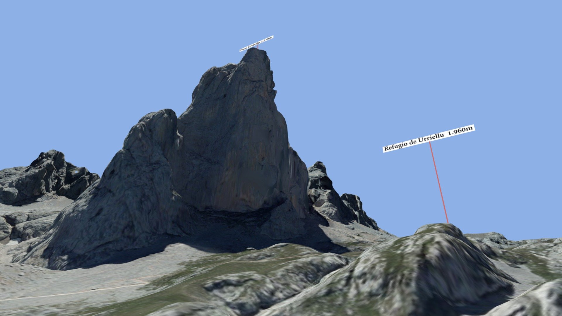 PICU URRIELLU / NARANJO DE BULNES - Buy Royalty Free 3D model by ...