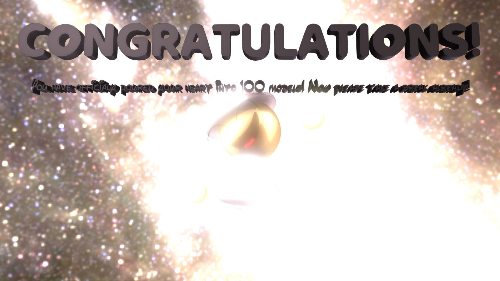CONGRATULATIONS! - 3D model by Chandelure_F-5 [04f6c65] - Sketchfab