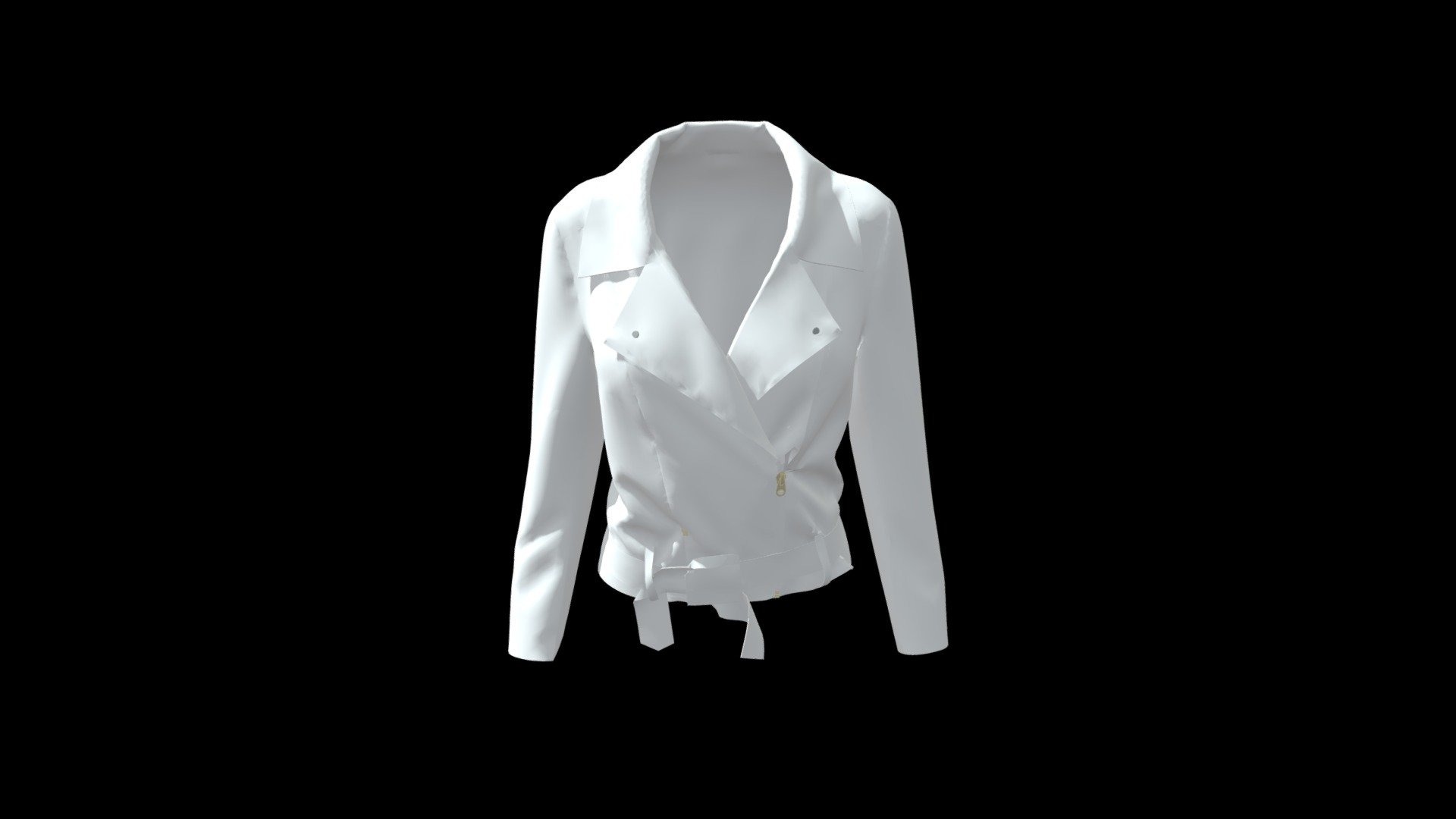 W-LEATHER JACKET - 3D model by FS Models (@fsmodels) [04f6fb6] - Sketchfab