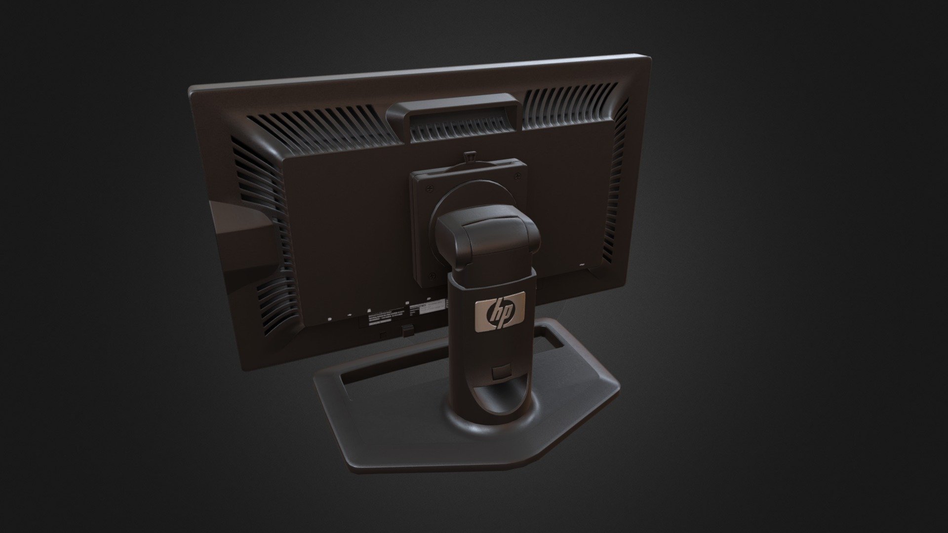 Computer Monitor - 3D model by Eric Augustinowicz (@ejaugust) [04f845c ...