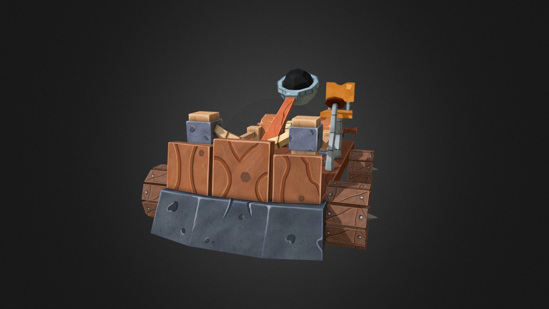 Human Catapult - 3D model by mnemoxjr [04f8f99] - Sketchfab