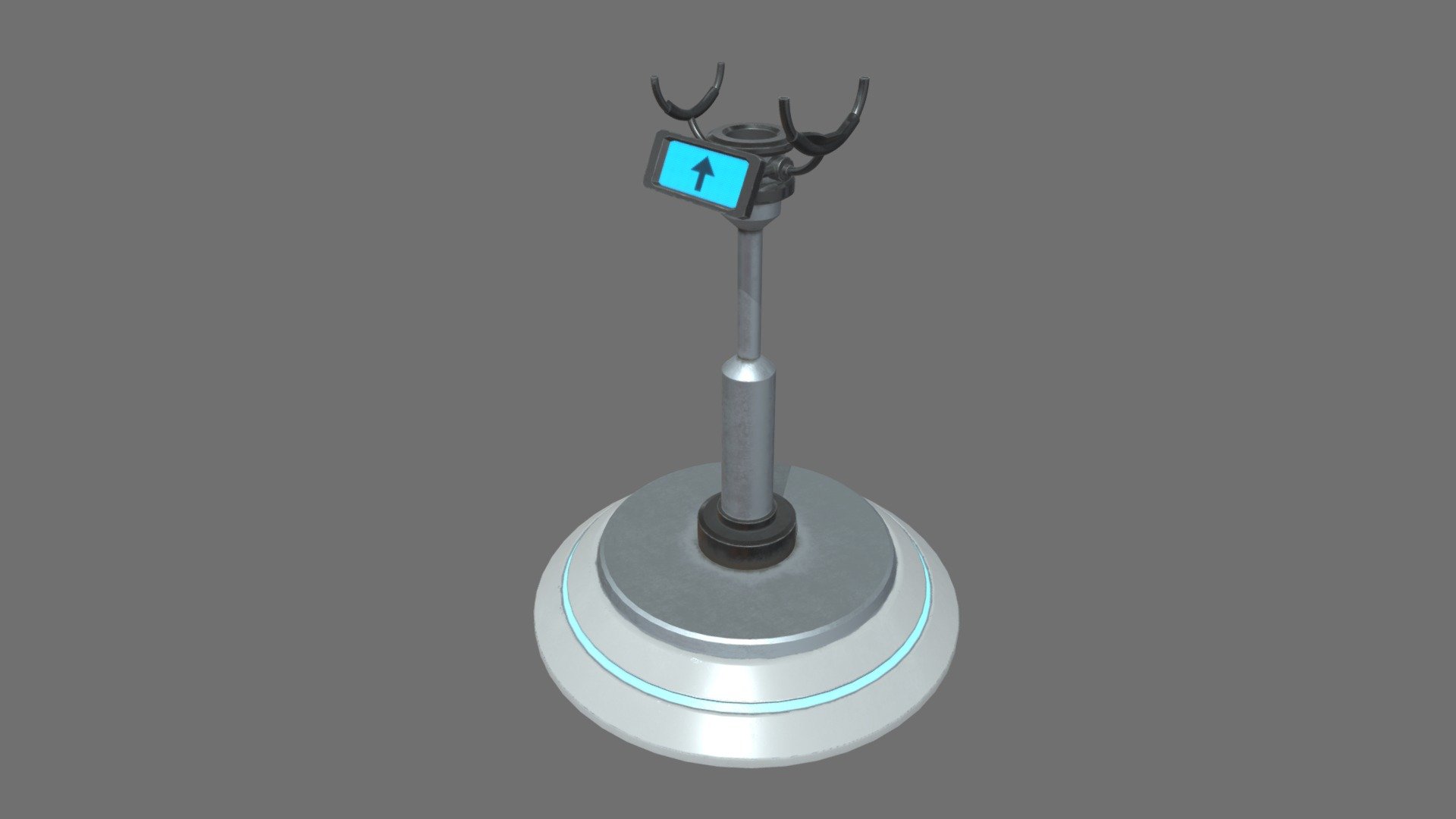 Portal Gun Pedestal - Download Free 3D model by Igrium (@Sam54123 ...