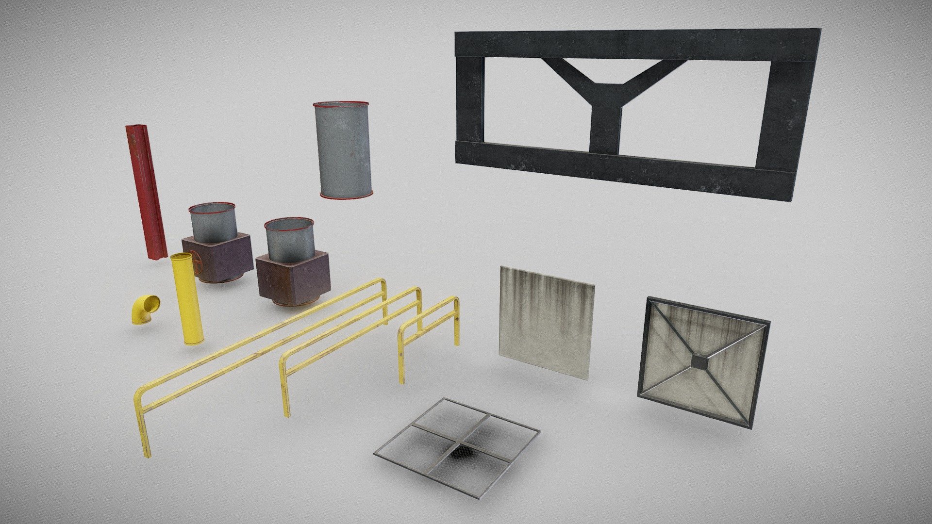 Geothermal Modular Kit from Jurassic Dream 2.0 - Download Free 3D model ...