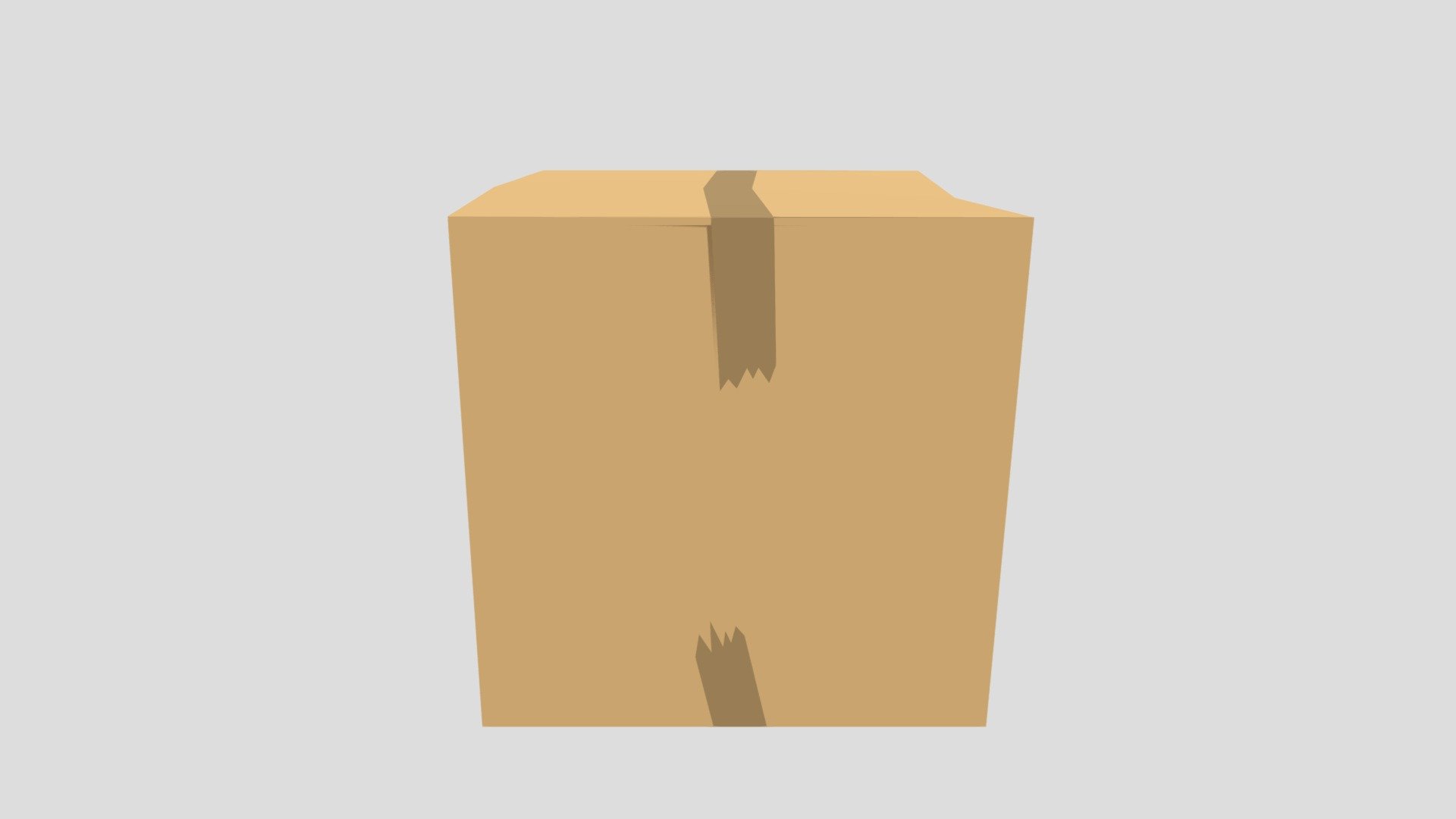 Cardboard box - Download Free 3D model by ArtisAnna [04fdf23] - Sketchfab