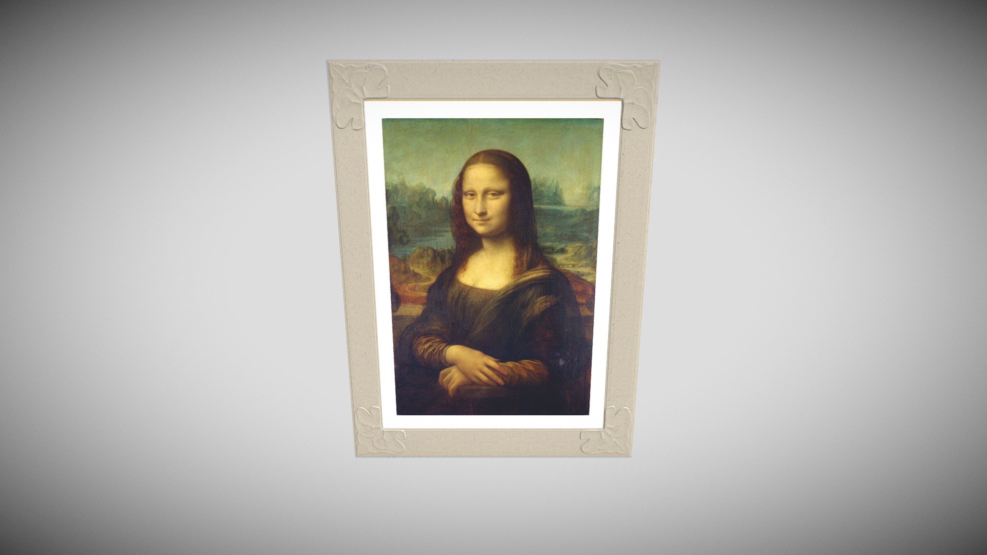 Monna Lisa - 3D model by wayexperience [04fea5e] - Sketchfab