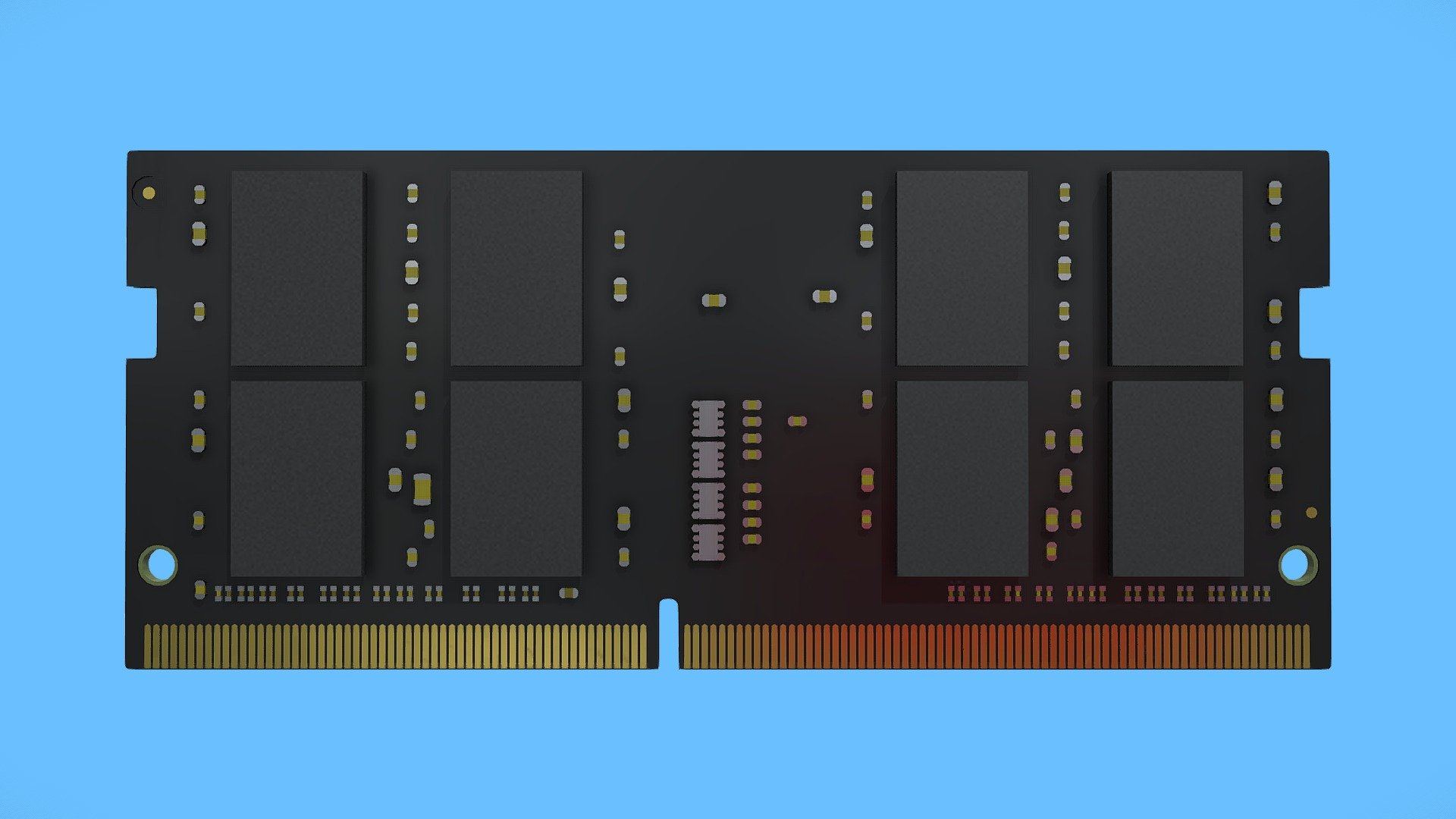 RAM low poly - 3D model by AnshiNoWara [04feb54] - Sketchfab