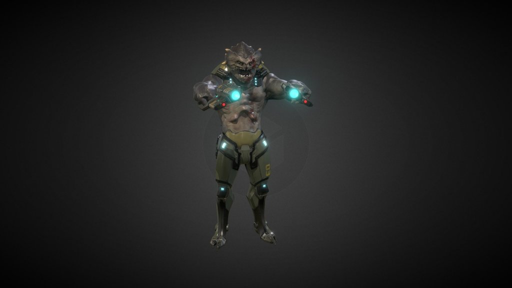 Alien Lord - 3D model by draleto [04fedf0] - Sketchfab