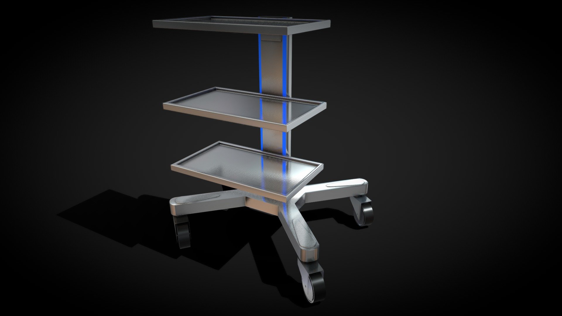 Medical Equipment Trolley - Buy Royalty Free 3D model by umarahmed077 ...