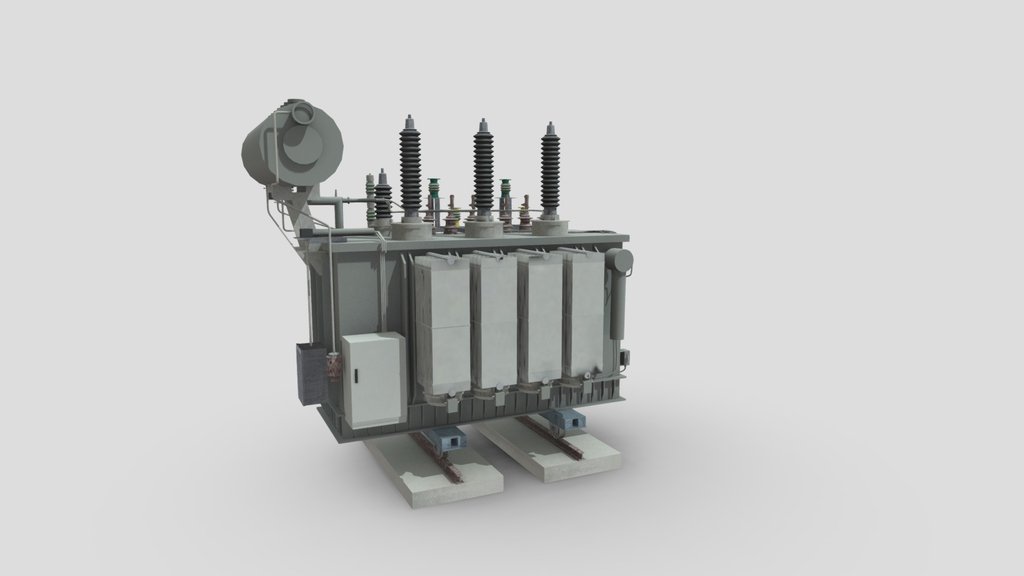 power and water Gen - A 3D model collection by Eng.khalaf - Sketchfab