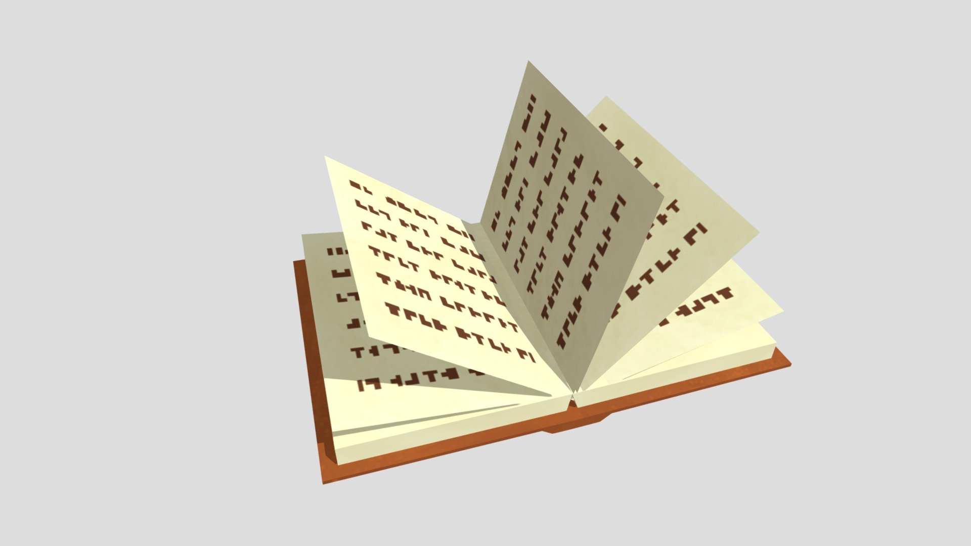 Book / Spellbook Low Poly - Download Free 3D model by Abel099 [0500599 ...
