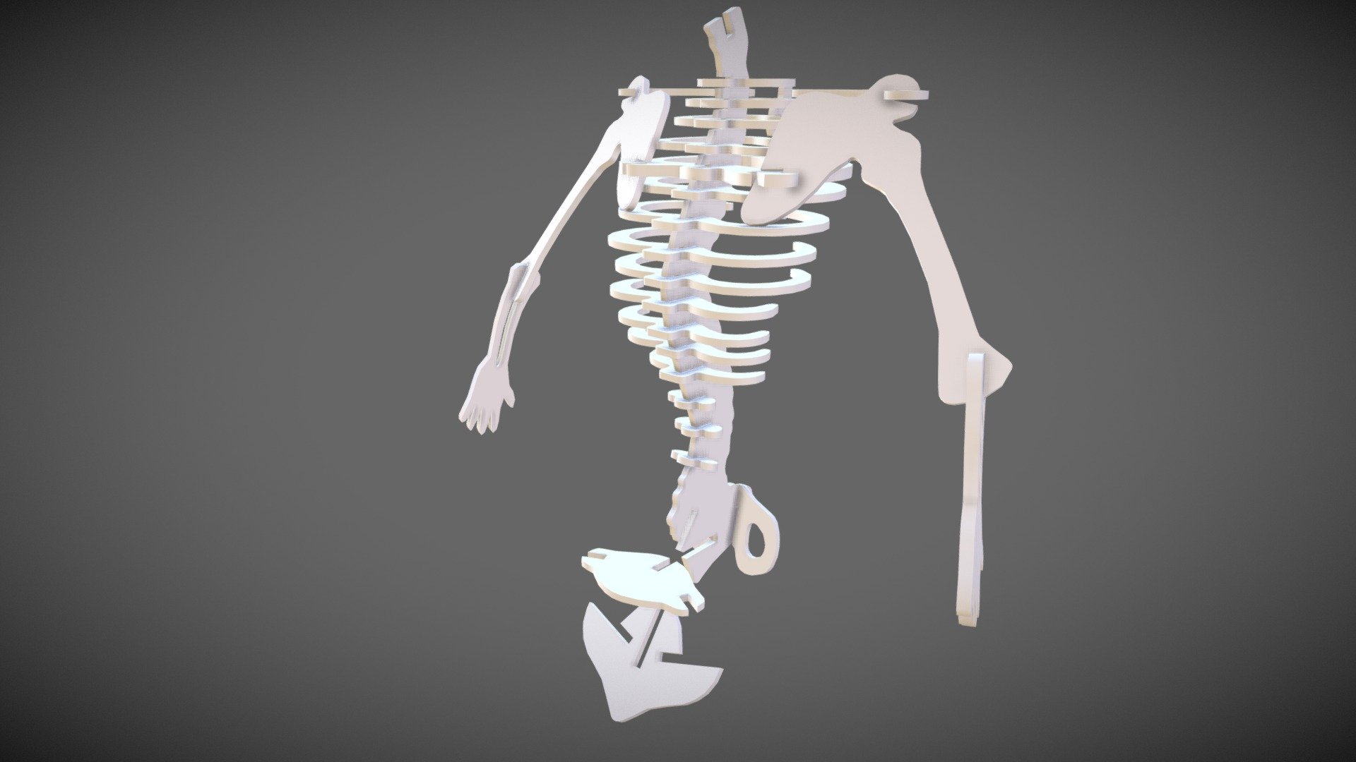 Angel Hips Part 1 - 3D model by Herb Hoover (@tinysaur.us) [0500b25 ...