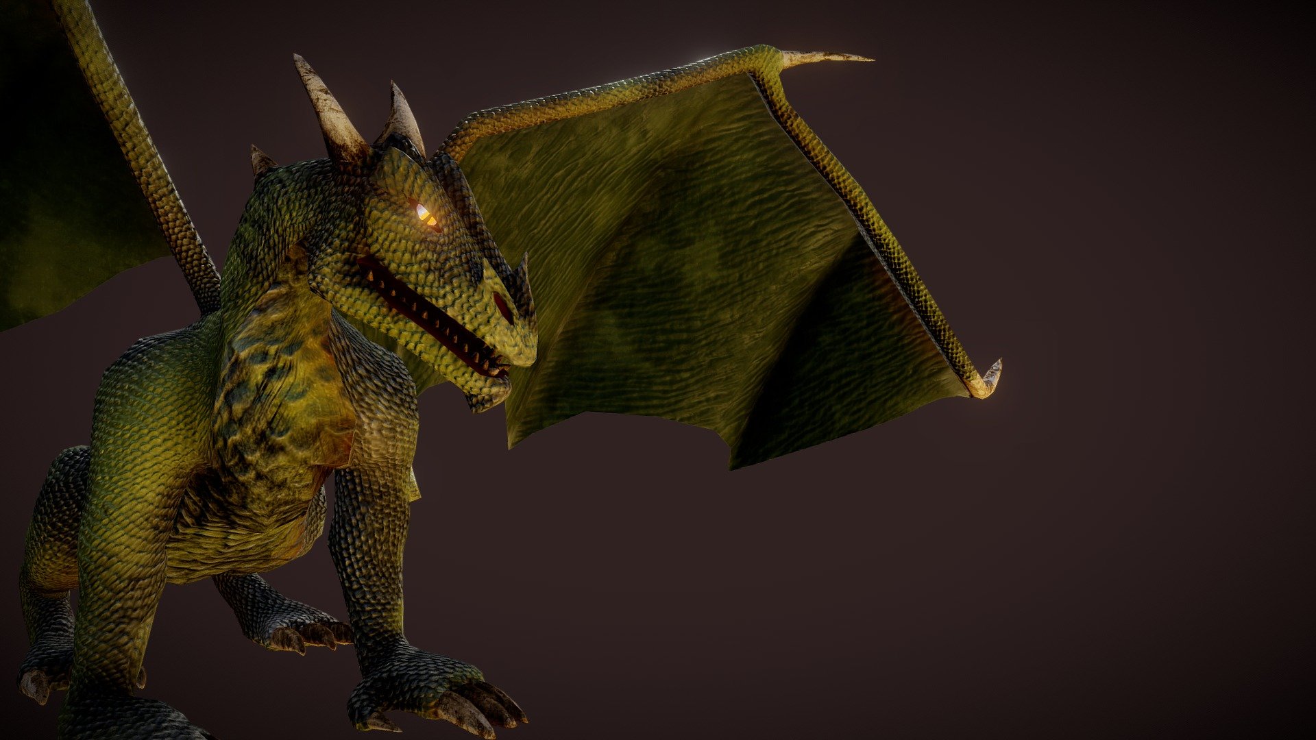 Green Dragon - 3D model by Einar (@1AR) [0502901] - Sketchfab