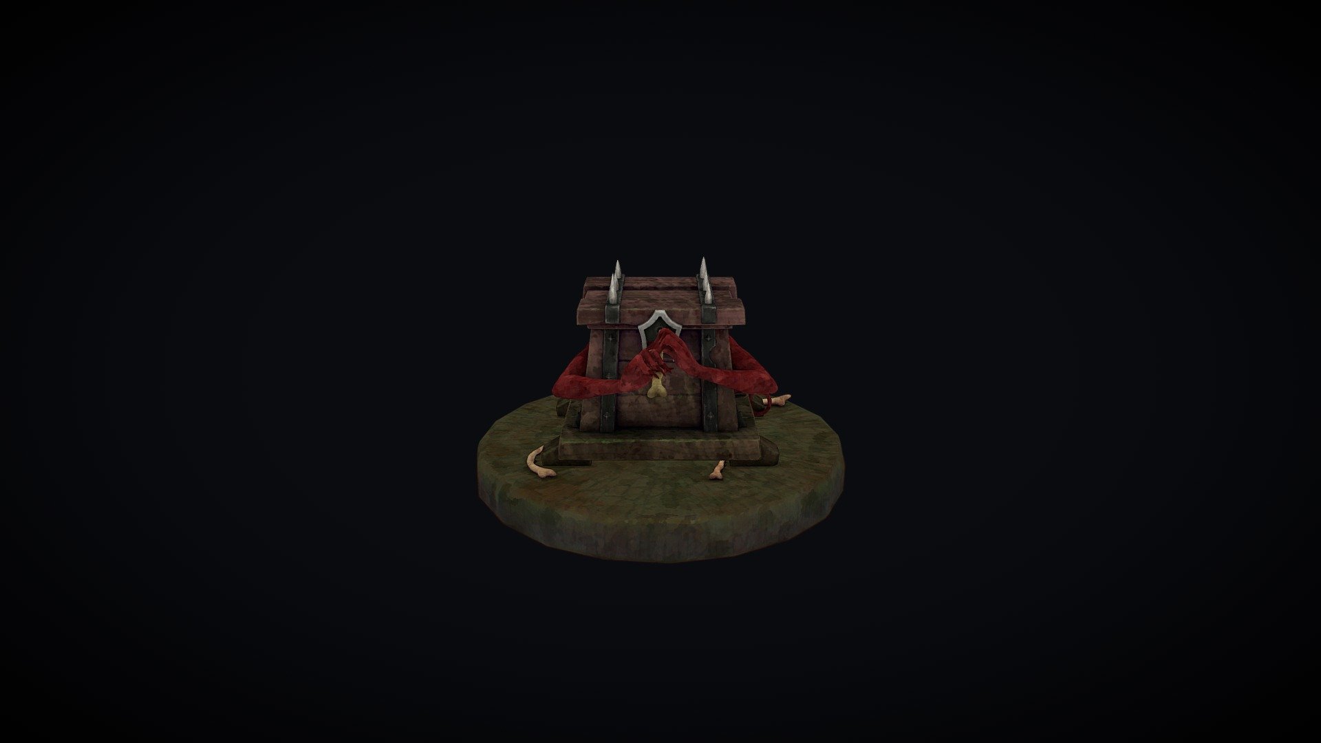 Demon Cage - 3D model by cocoaDomingo [0505520] - Sketchfab