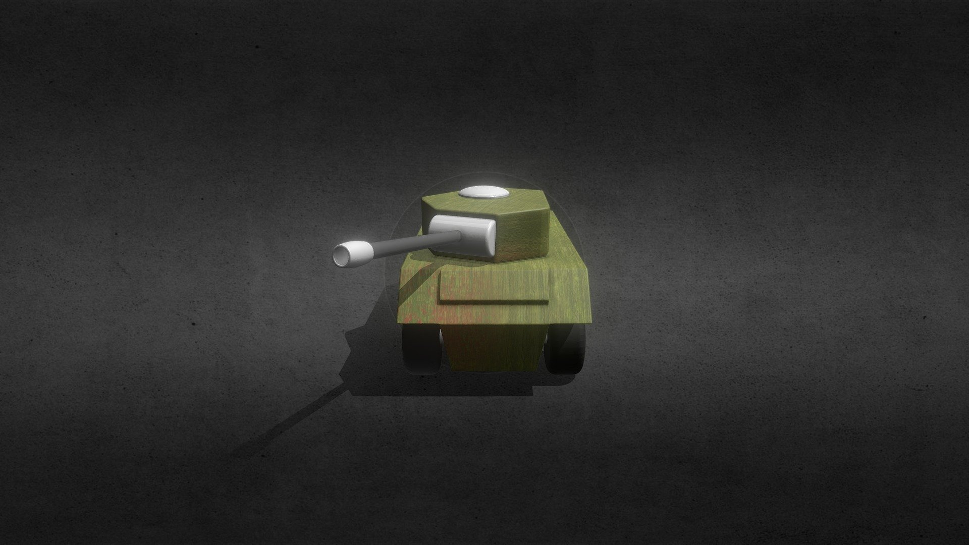 A Toy wooden tank - 3D model by MarkSeb [0506f63] - Sketchfab