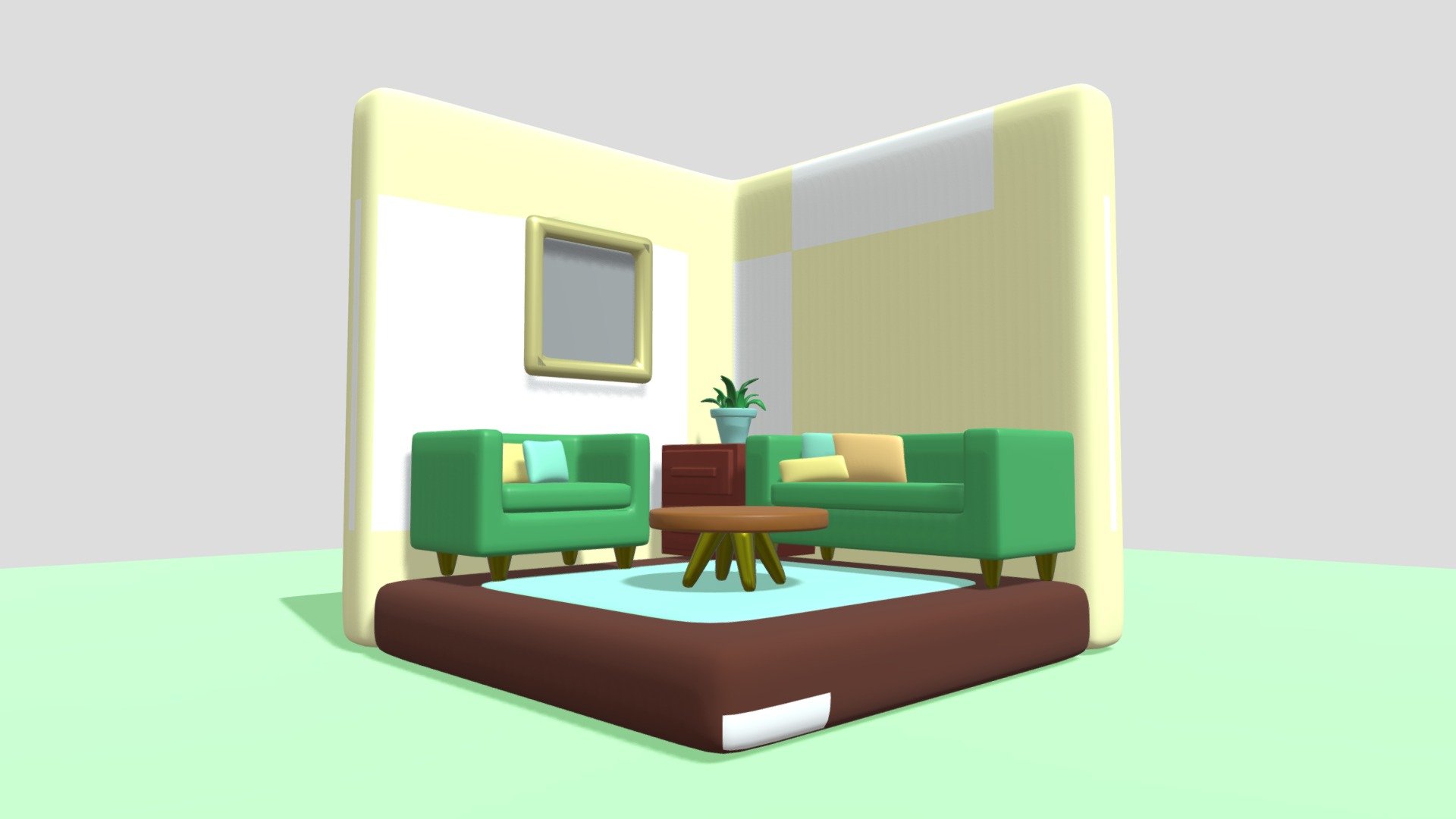 sala_low_poly_proyecto_1 - 3D model by bohgodnur [050960f] - Sketchfab