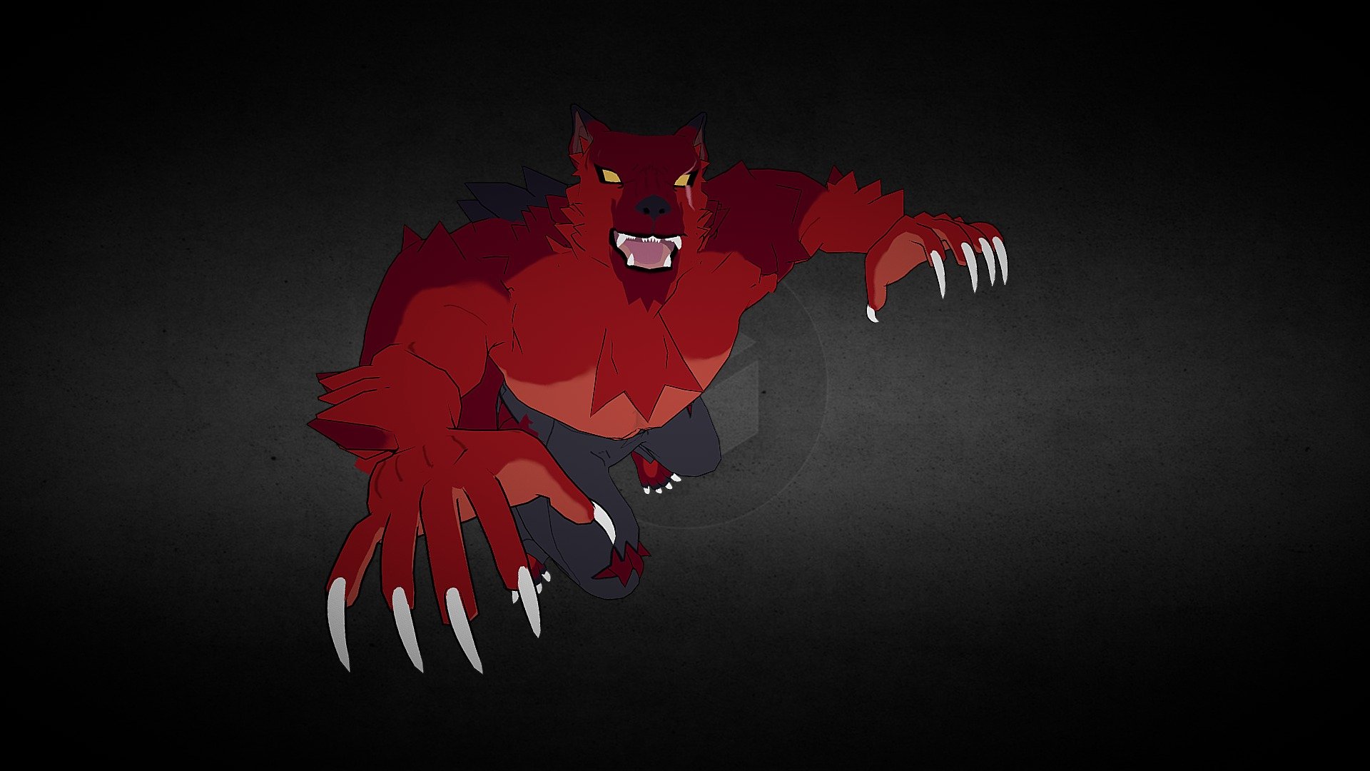 Cero the Wolfman - 3D model by Larnce Hicks (@larnceh) [050a68e ...