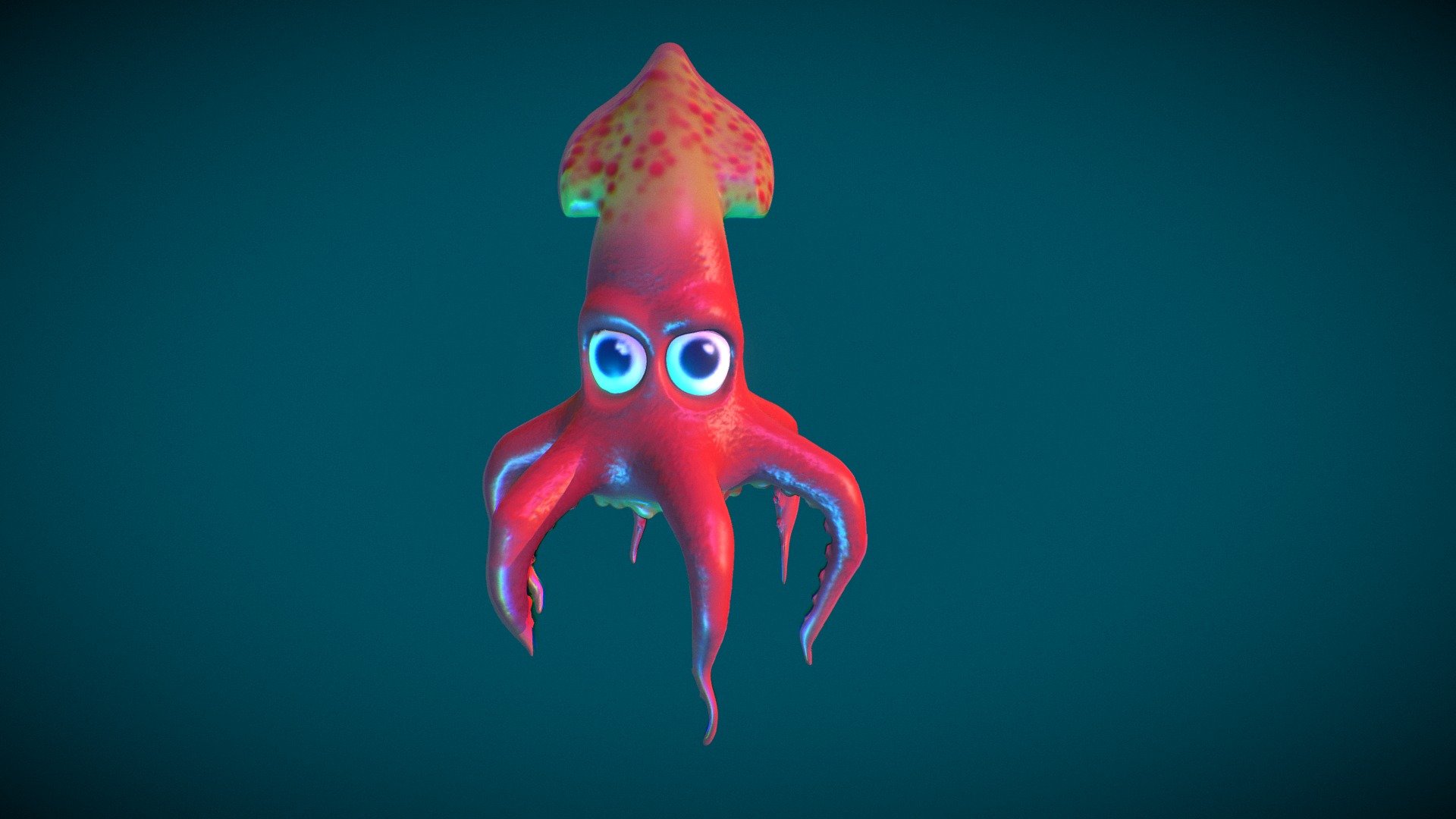 Octopus Tutpad Model - 3D model by dsv86 [050b046] - Sketchfab