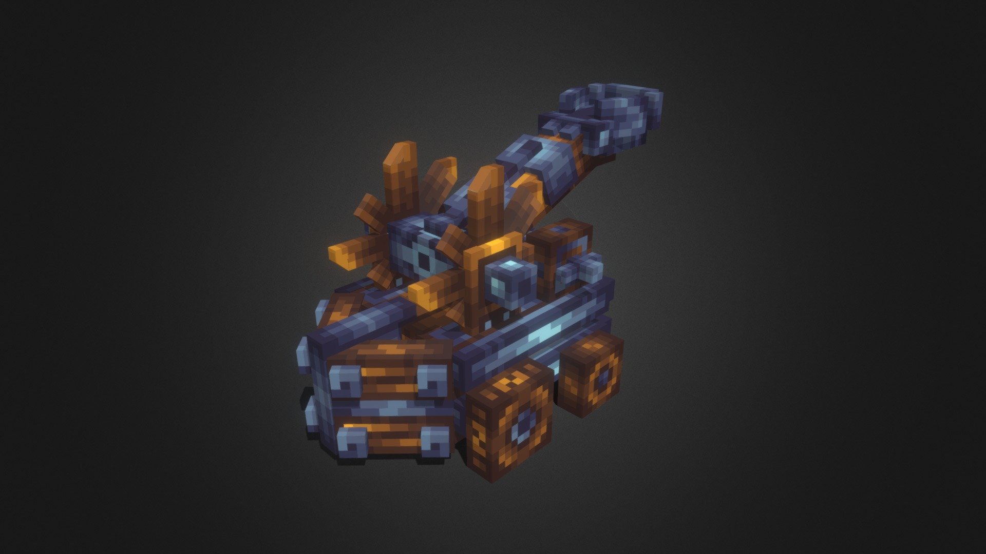 Catapult - 3D model by 3B STUDIO (@3BStudioMC) [050b80b] - Sketchfab