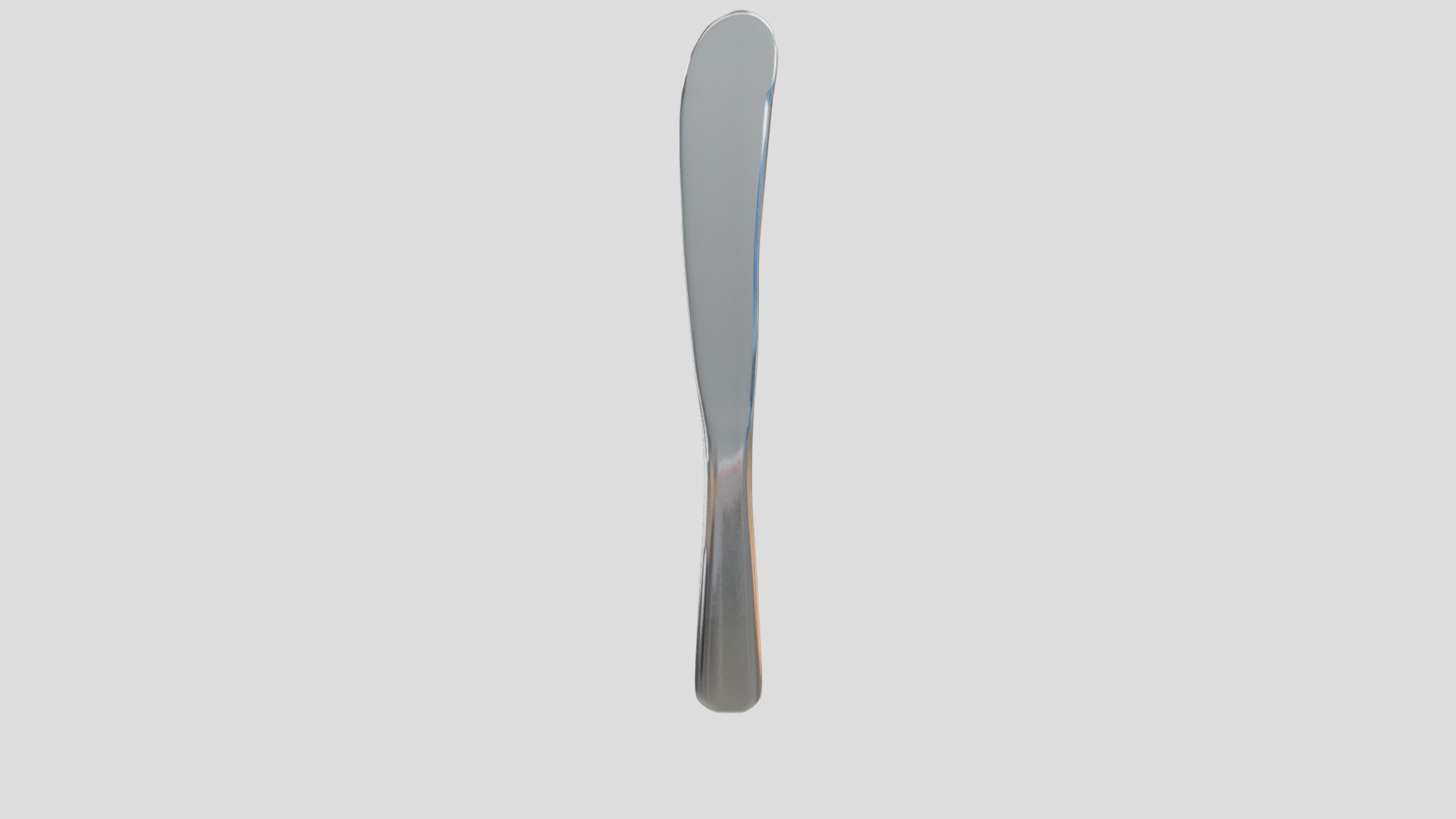 Silver Knife - 3D model by Angel (@ang2082508) [050d007] - Sketchfab
