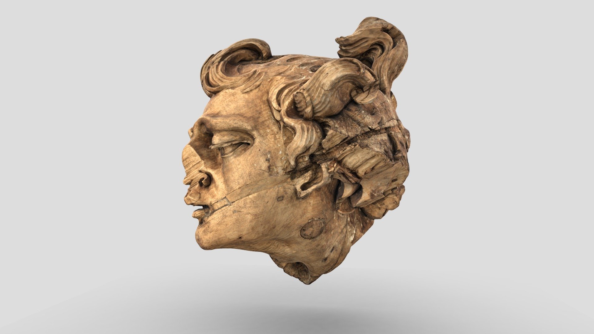 HEAD OF AN ANGEL - 3D model by MyFutureHeritage [050d0af] - Sketchfab