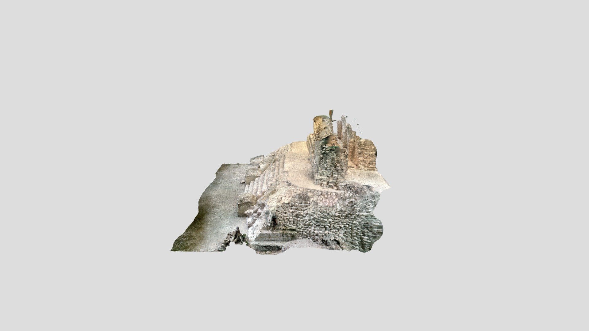 EDIFICIO 34 "GARRA DE JAGUAR"- EL MIRADOR, PETEN - 3D model by Jimmy.Navarro [050e16d] - Sketchfab