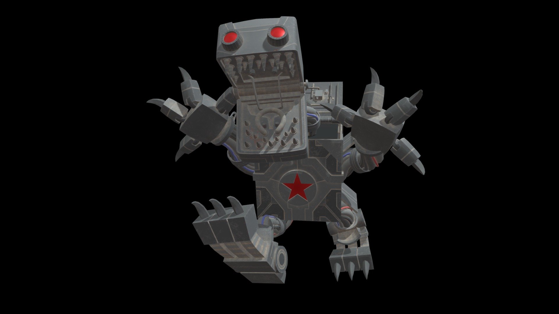 Project Playtime: Robot Boxy - Download Free 3D model by Unknown ...