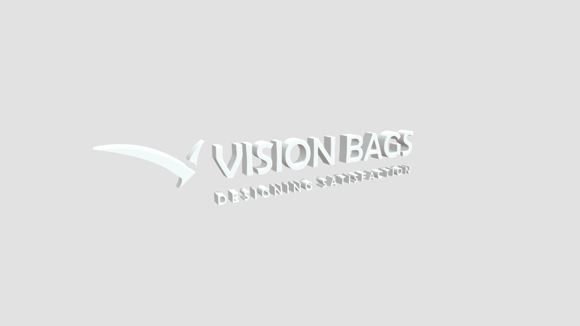 vision bags logo - 3D model by adnanrk [0512fad] - Sketchfab
