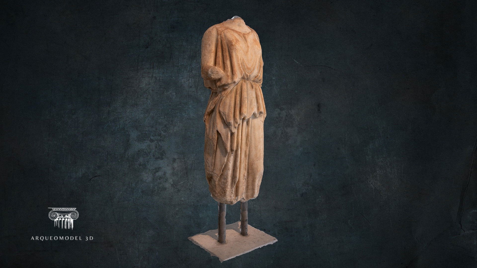 Statue Female - Acropolis Museum | ATHENS - 3D model by Arqueomodel3D ...