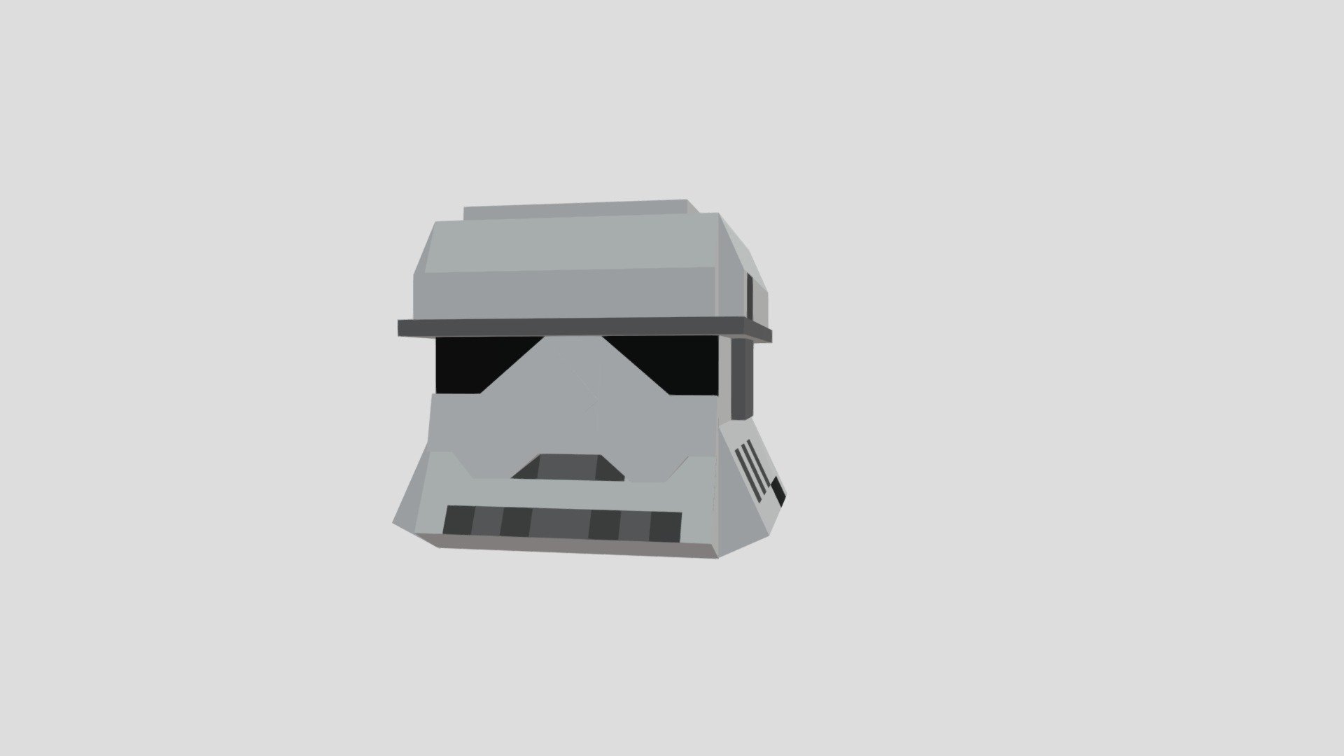 Minecraft Storm Trooper Helmet - 3D model by alagesh2006 [051405d ...