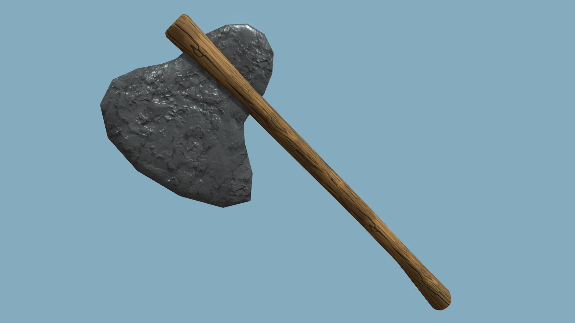 Stone Axe | Game Ready | Lowpoly - Download Free 3D model by c0yote ...