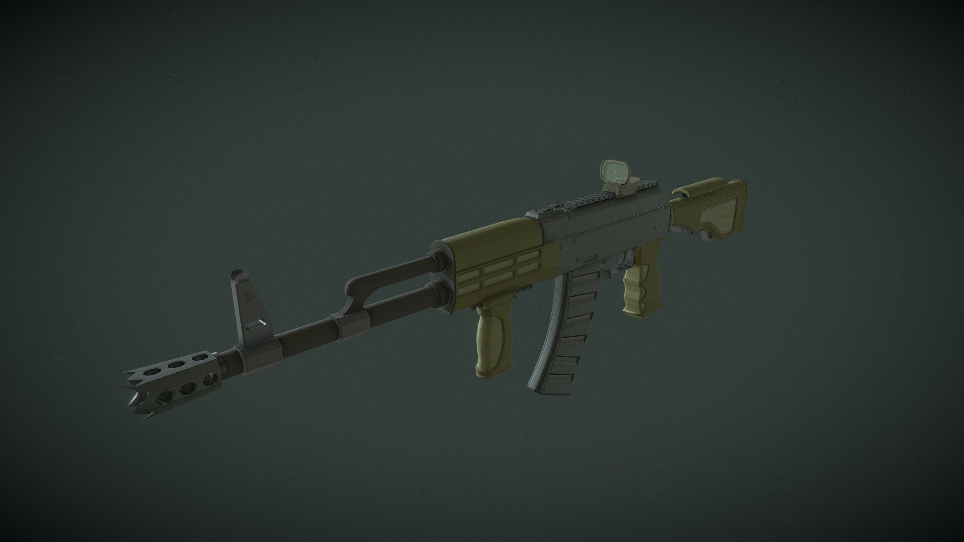 AK - Download Free 3D model by glebchik20 [0515473] - Sketchfab