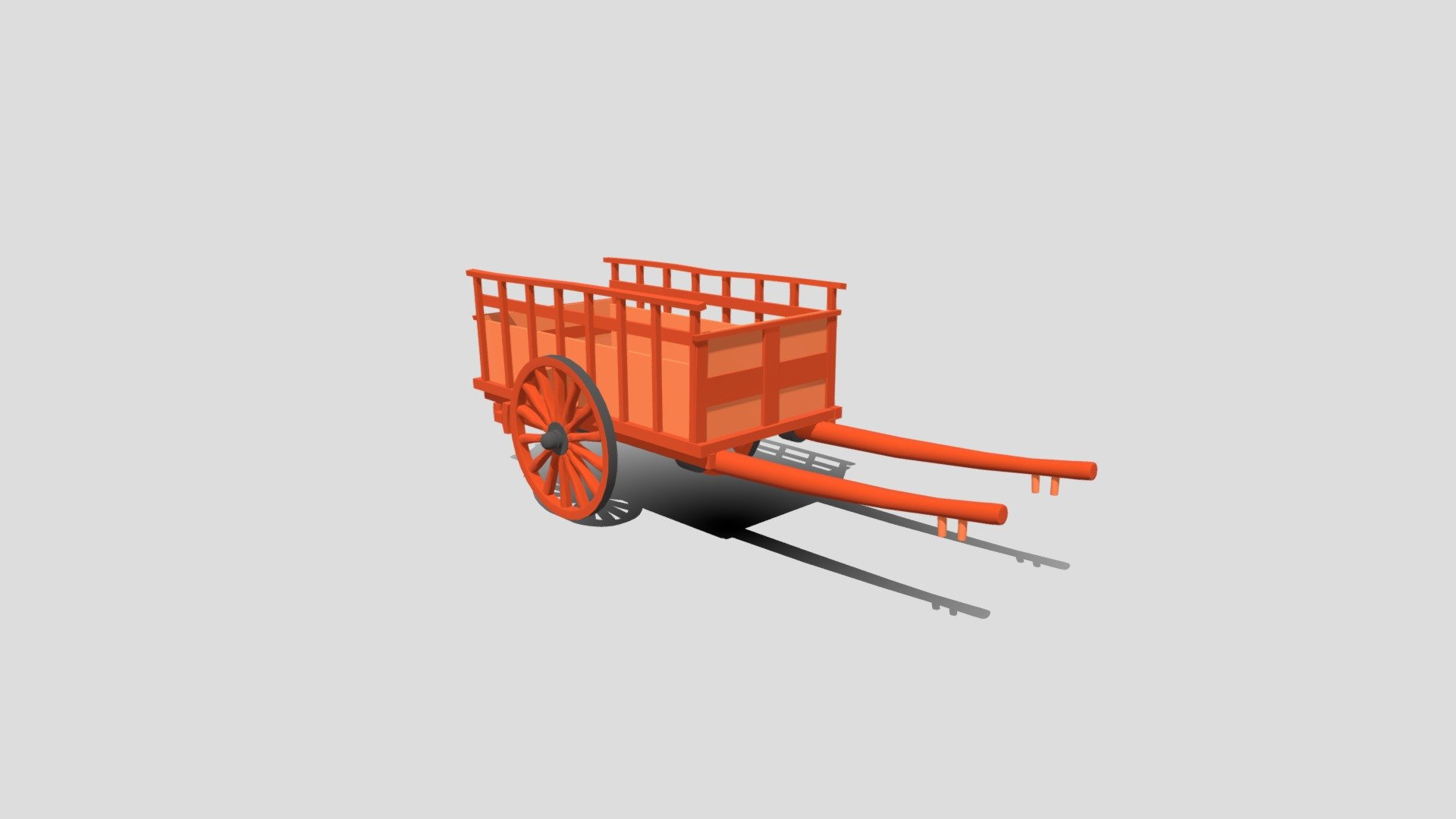 Low poly medieval wagon 1 - Buy Royalty Free 3D model by assetfactory ...