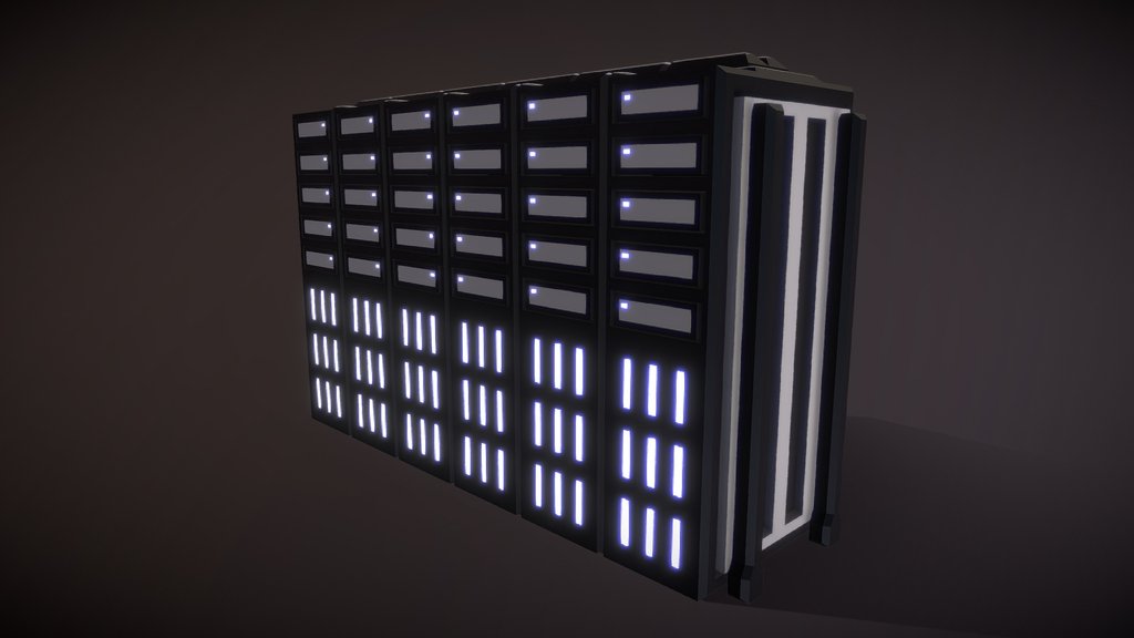 Server Racks - A 3D model collection by risb0 - Sketchfab